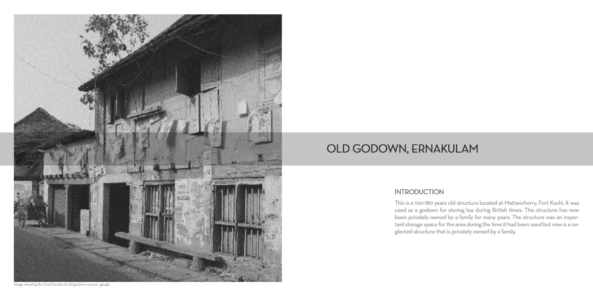 Conservation Proposal | Old Godown Ernakulam - Inkhita Inesh by INKHITA ...
