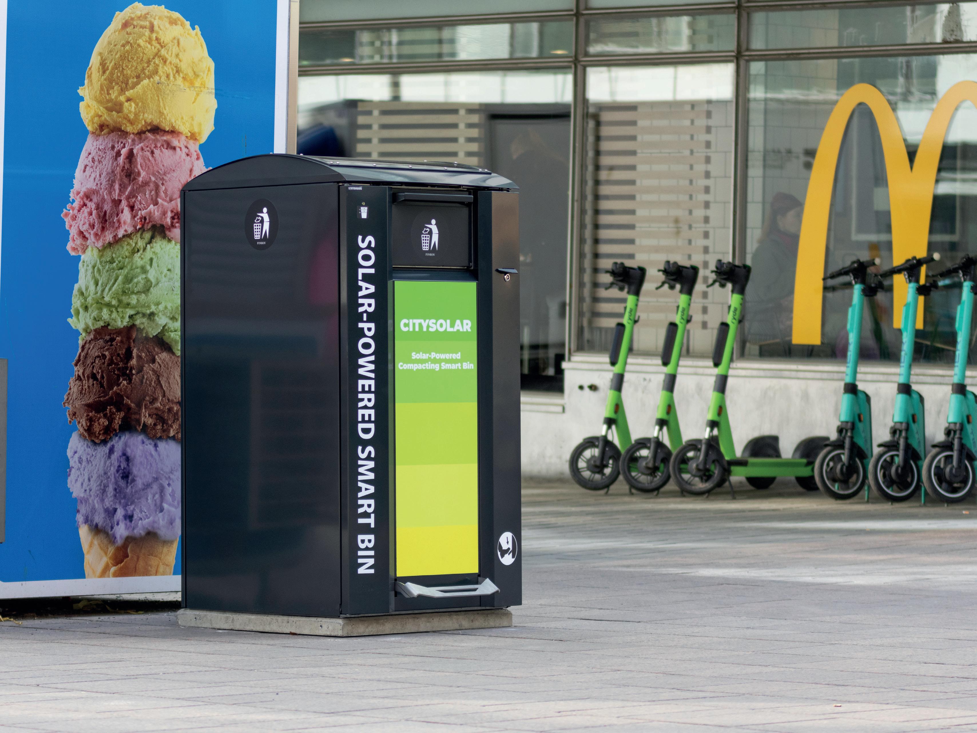 CitySolar - Smart bin compactor by Lehtovuori - Finbin - Issuu