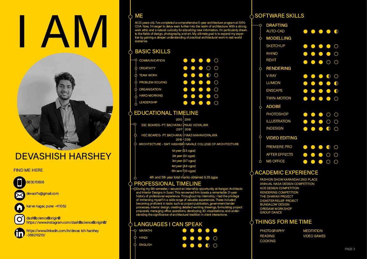 JUNIOR ARCHITECT PORTFOLIO by Devashish Harshey - Issuu