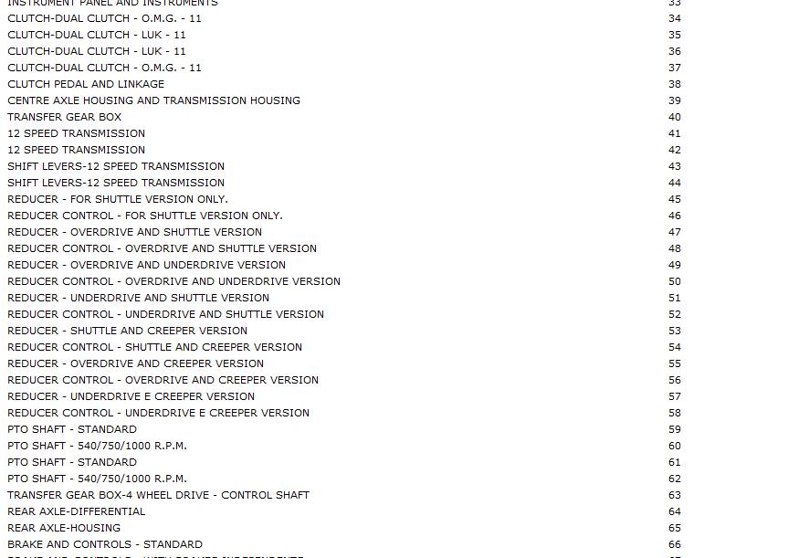 Massey Ferguson MF 353 S TRACTOR Parts Catalogue Manual Instant ...