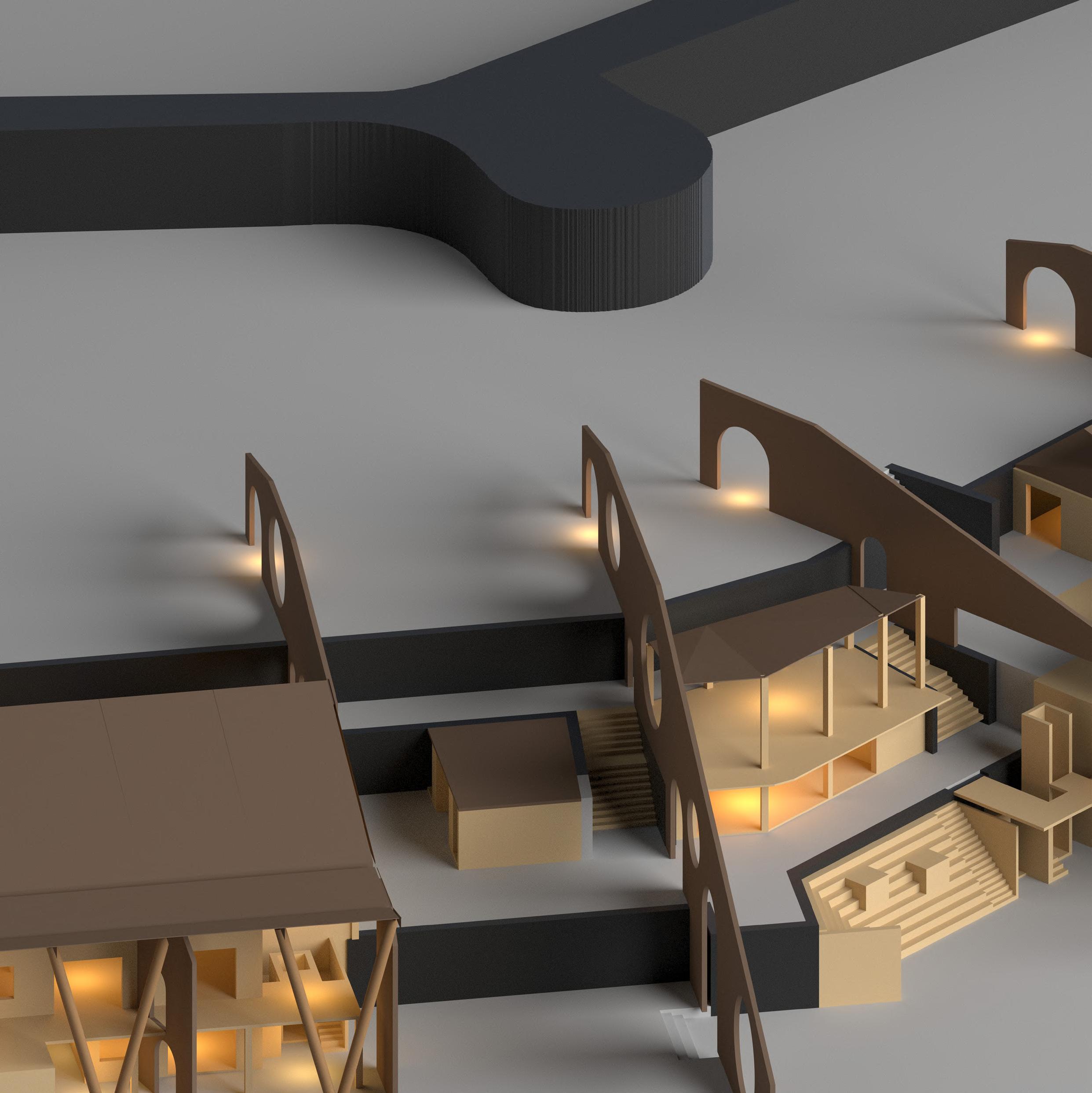 Architectural Undergraduate Portfolio | Rushil Jain | WCFA by Rushil ...