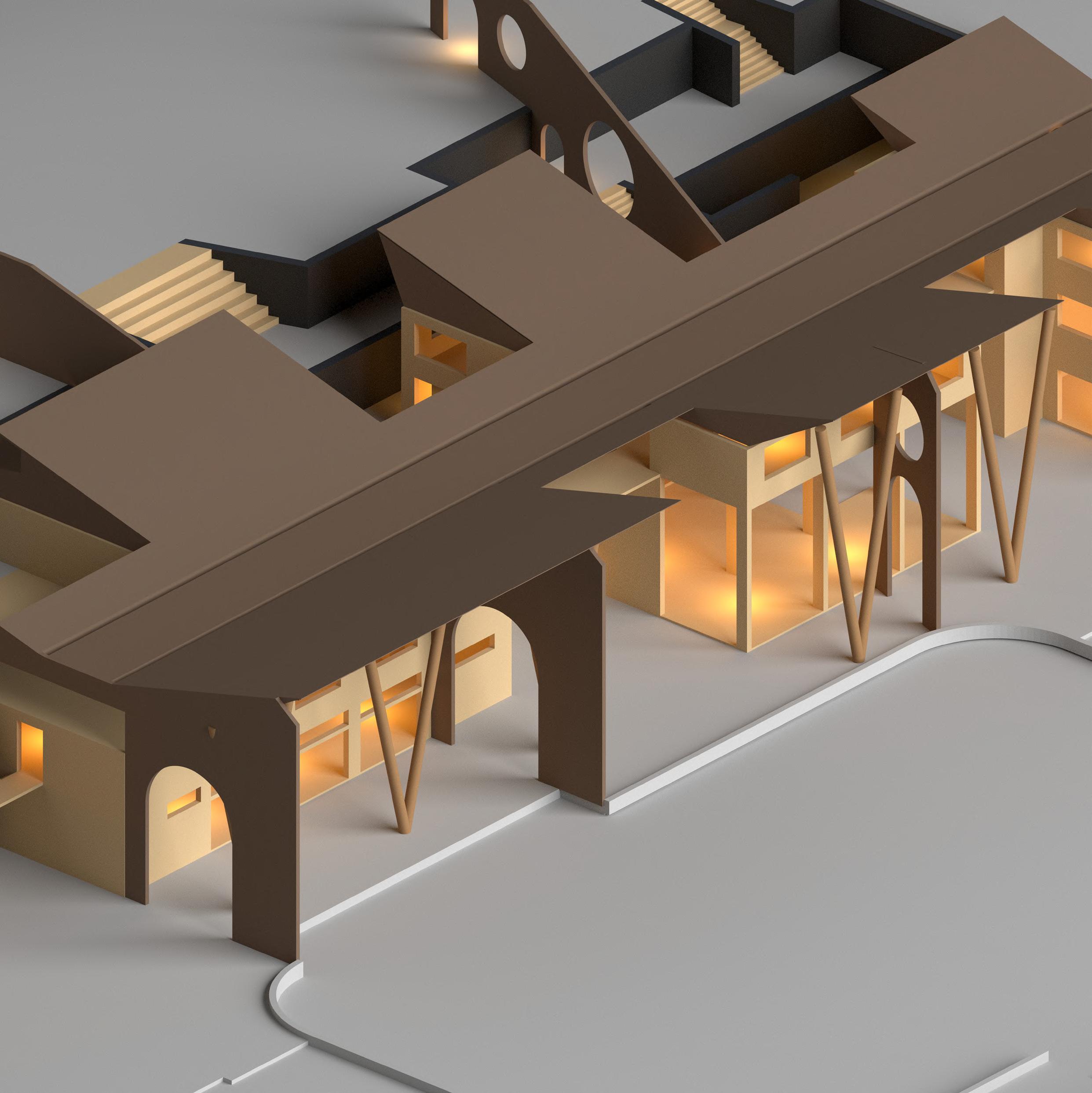 Architectural Undergraduate Portfolio | Rushil Jain | WCFA by Rushil ...