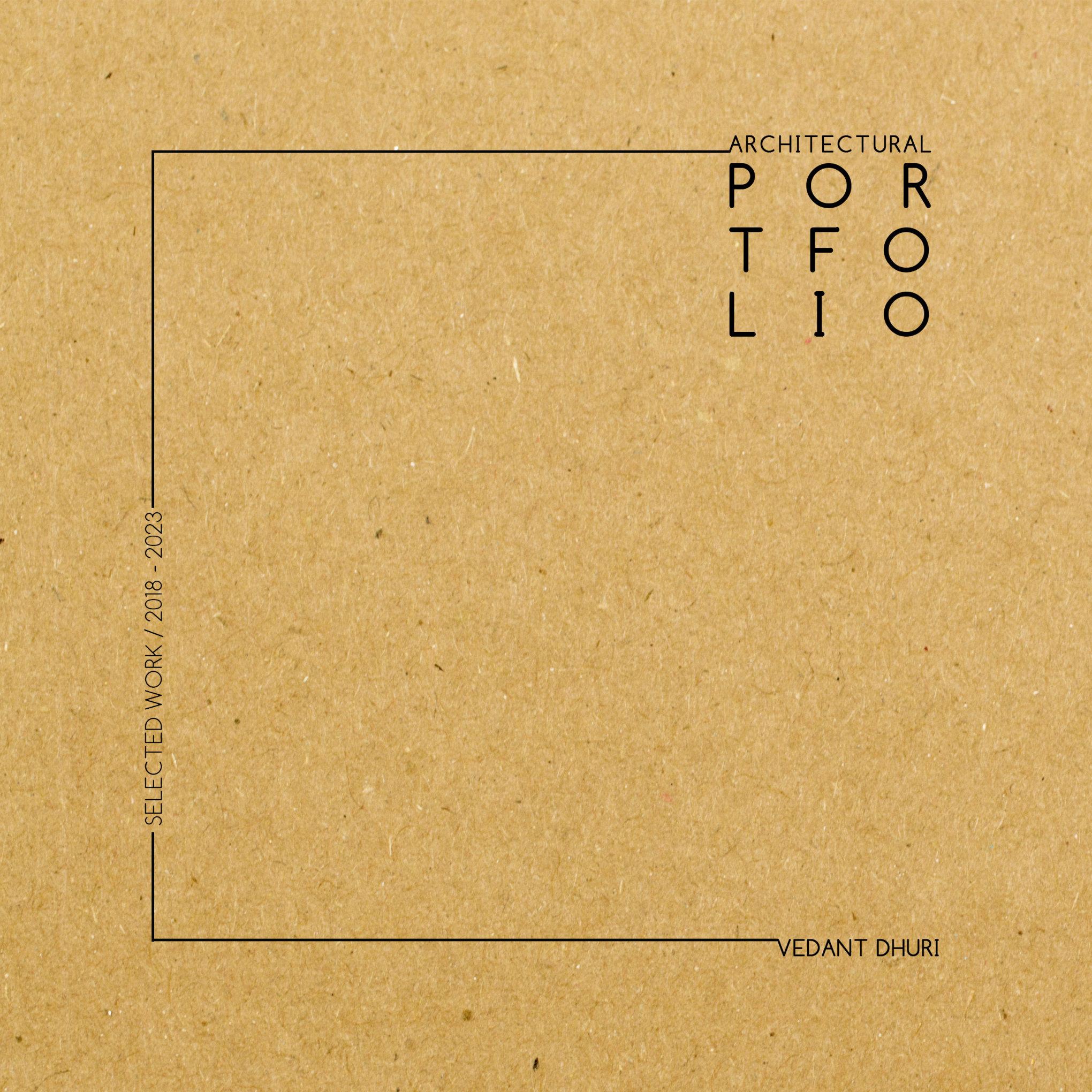 Architectural Portfolio 2018 23 Vedant Dhuri By Vedant Dhuri Issuu