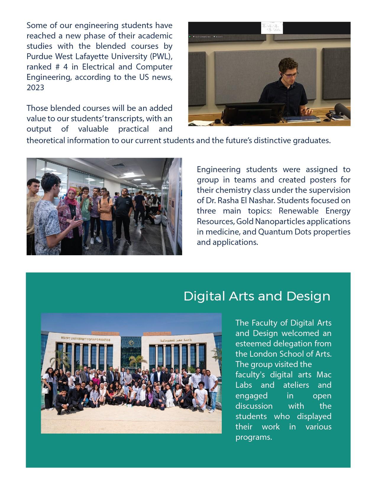 EUI Newsletter-August 2023-Issue#3 by Egypt University of Informatics - Issuu
