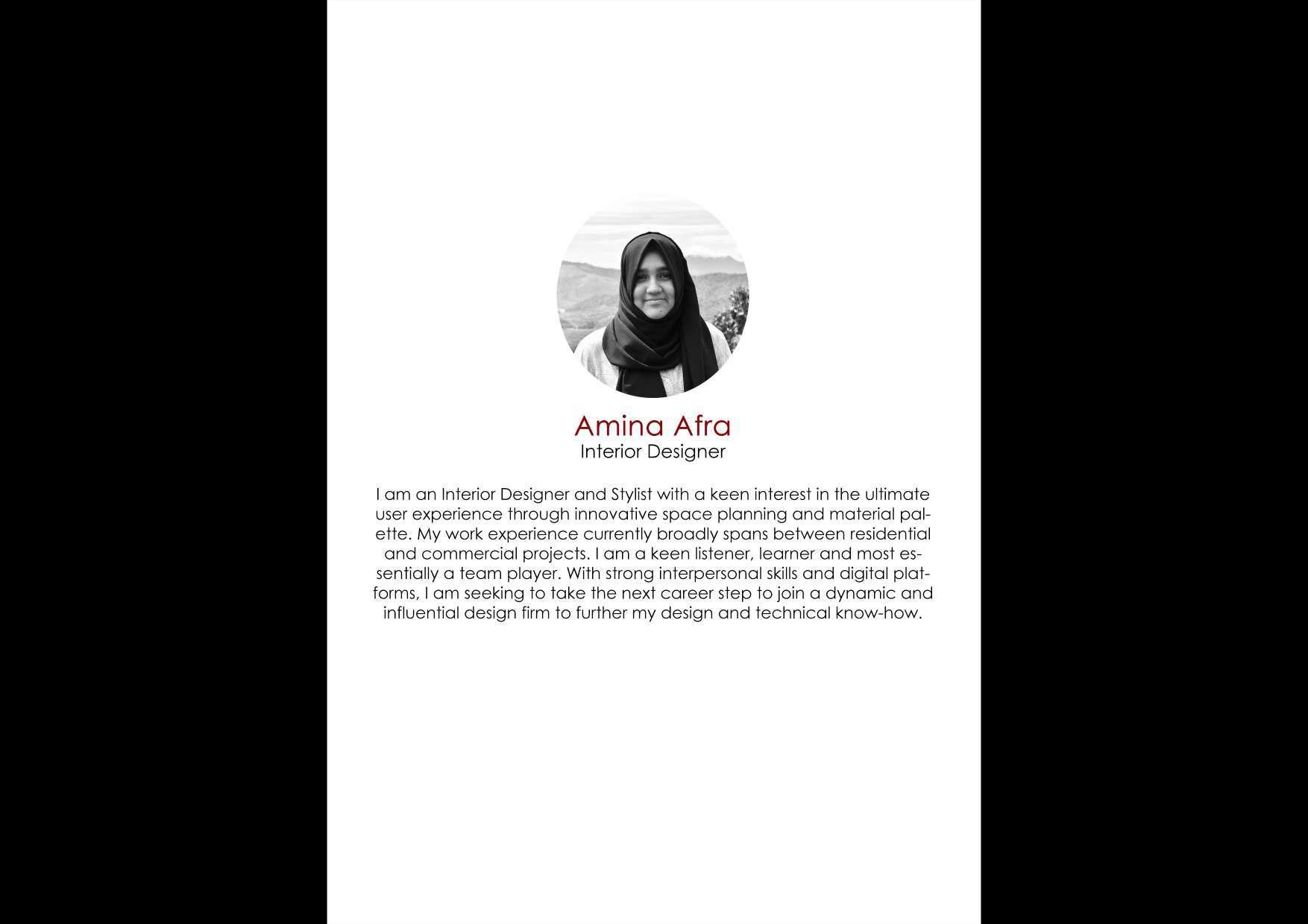 Amina Afra Portfolio 2023 by Amina Afra - Issuu