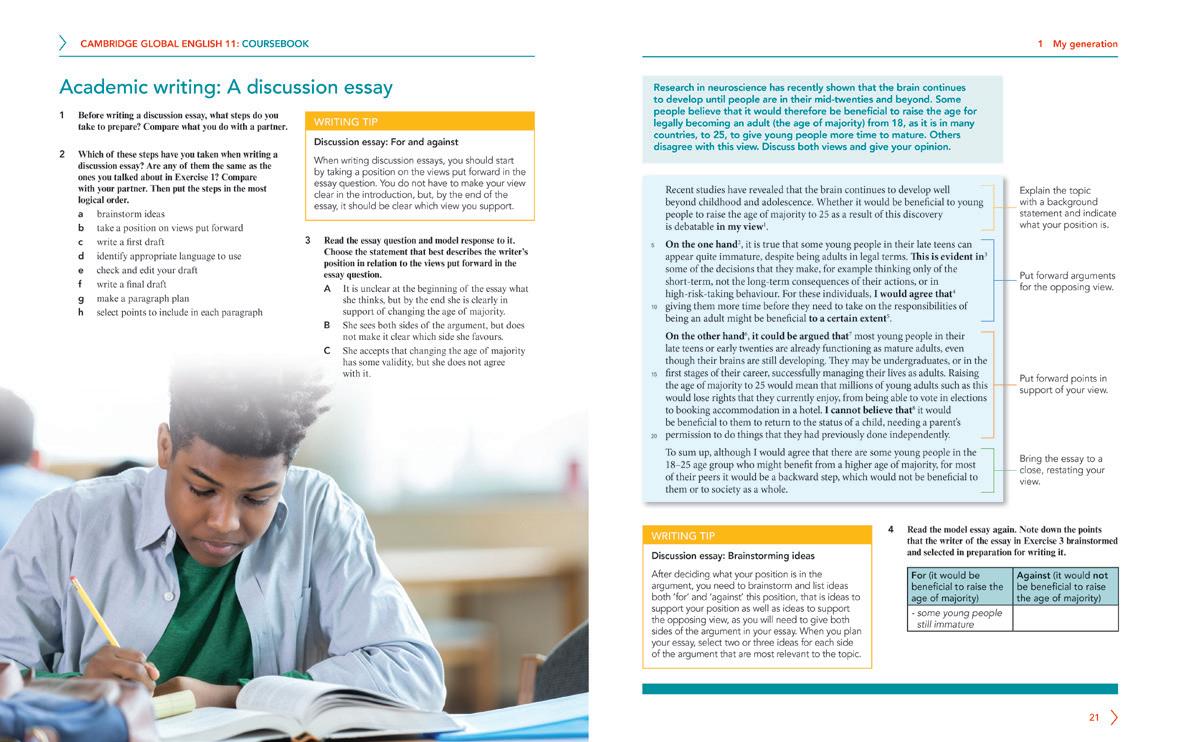 Cambridge Global English 10-12 - Coursebook 11 Sample by Cambridge ...