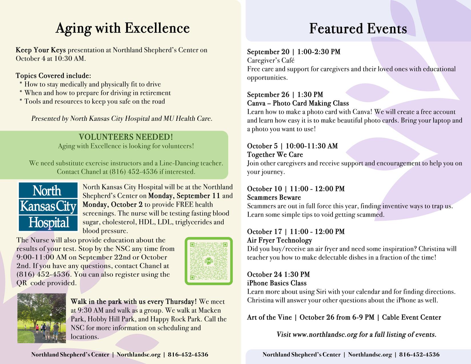 NSC News from the Heart: September/October 2023 Issue by NorthlandSC ...