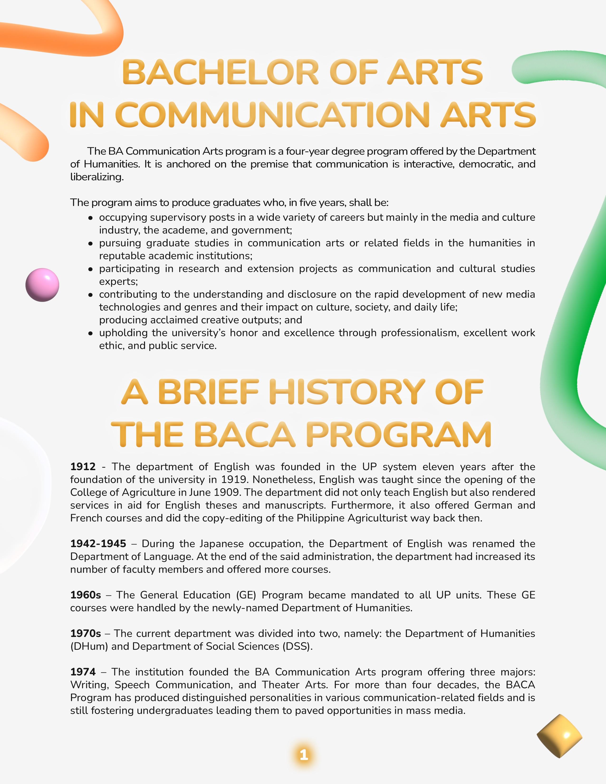 BACA Handbook 2023 by The UPLB Com Arts Society - Issuu