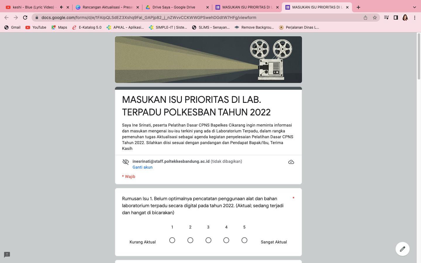 Pencatatan Penggunaan Alat & Bahan Secara Digital Di Laboratorium ...