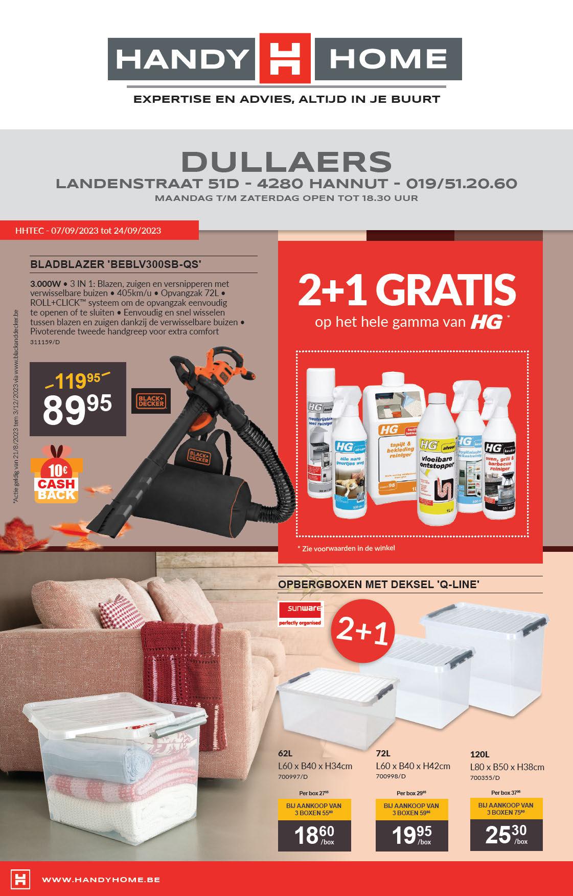 Folder HandyHome Dullaers september 2023 by MENO - Issuu