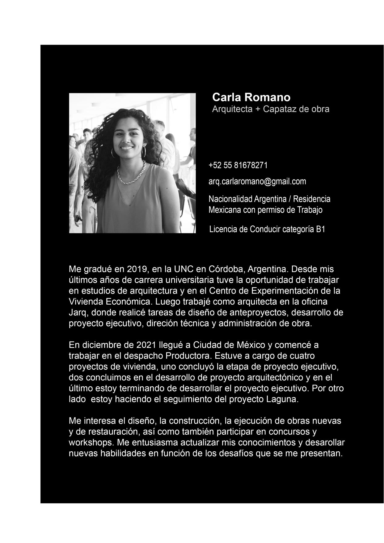 Portfolio - Carla Romano by Carla Belén Romano - Issuu