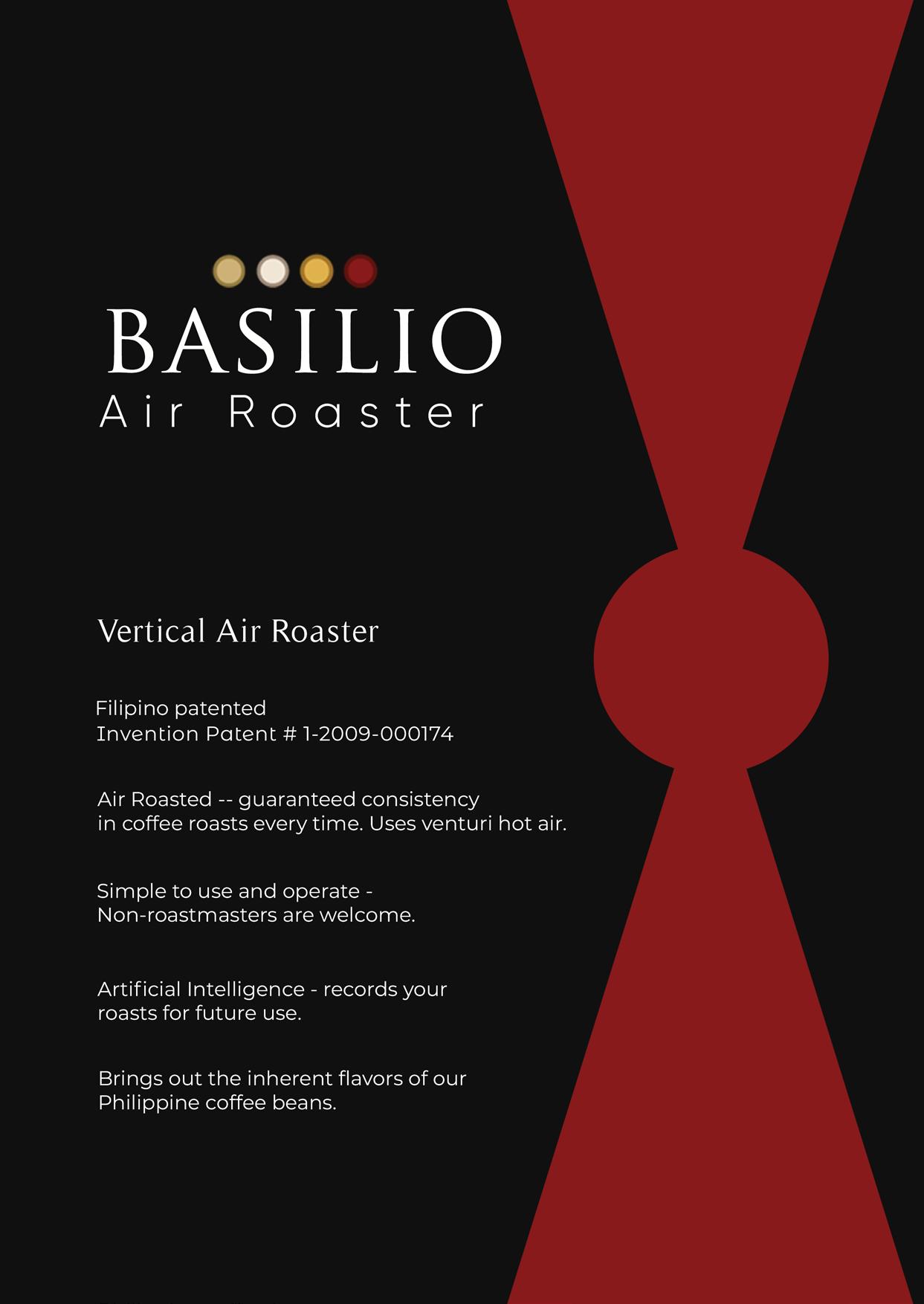 Basilio Air Roaster by raphael.basiliocoffee - Issuu