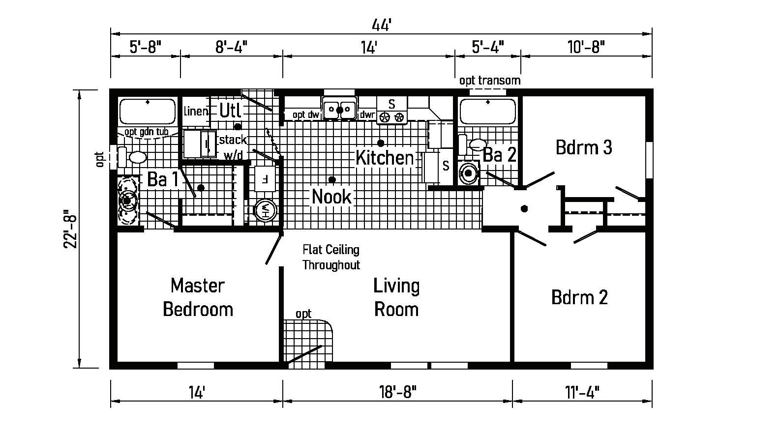 Commodore Homes of Pennsylvania | Astro Bungalow 2024 by Commodore ...