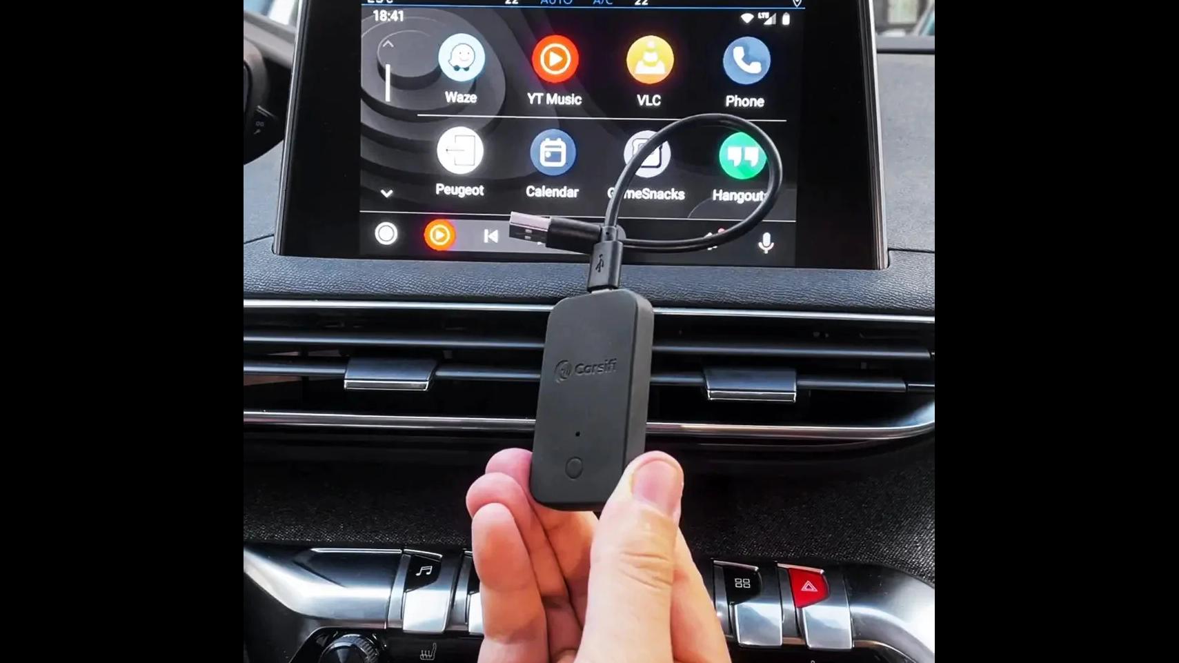 Ready-To-Use Plug & Play Wi-Fi Android Auto Car Adapter Offers Fast ...