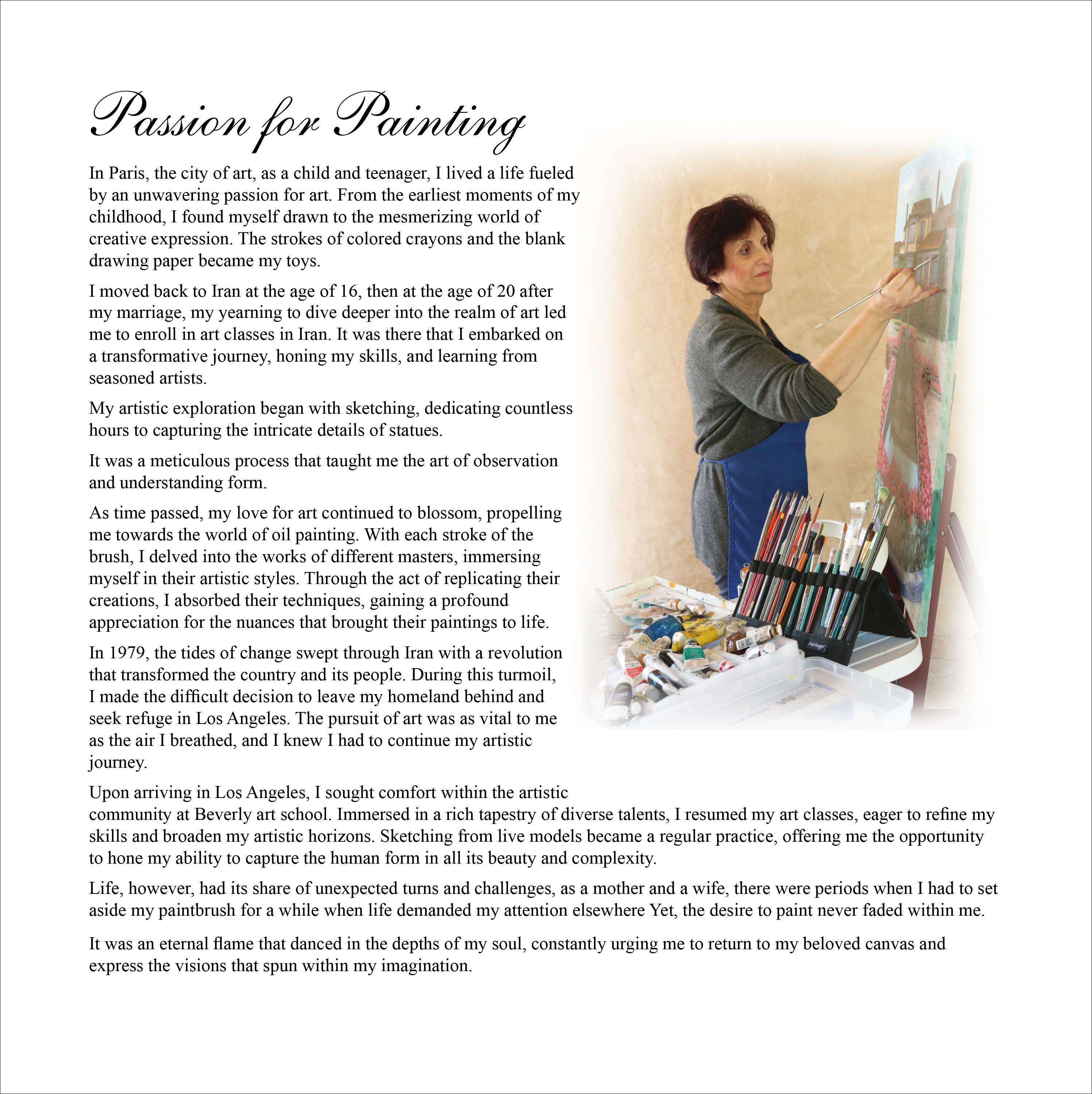 Farideh Soofer Life's Journey Through Art by Sadaf Foods - Issuu