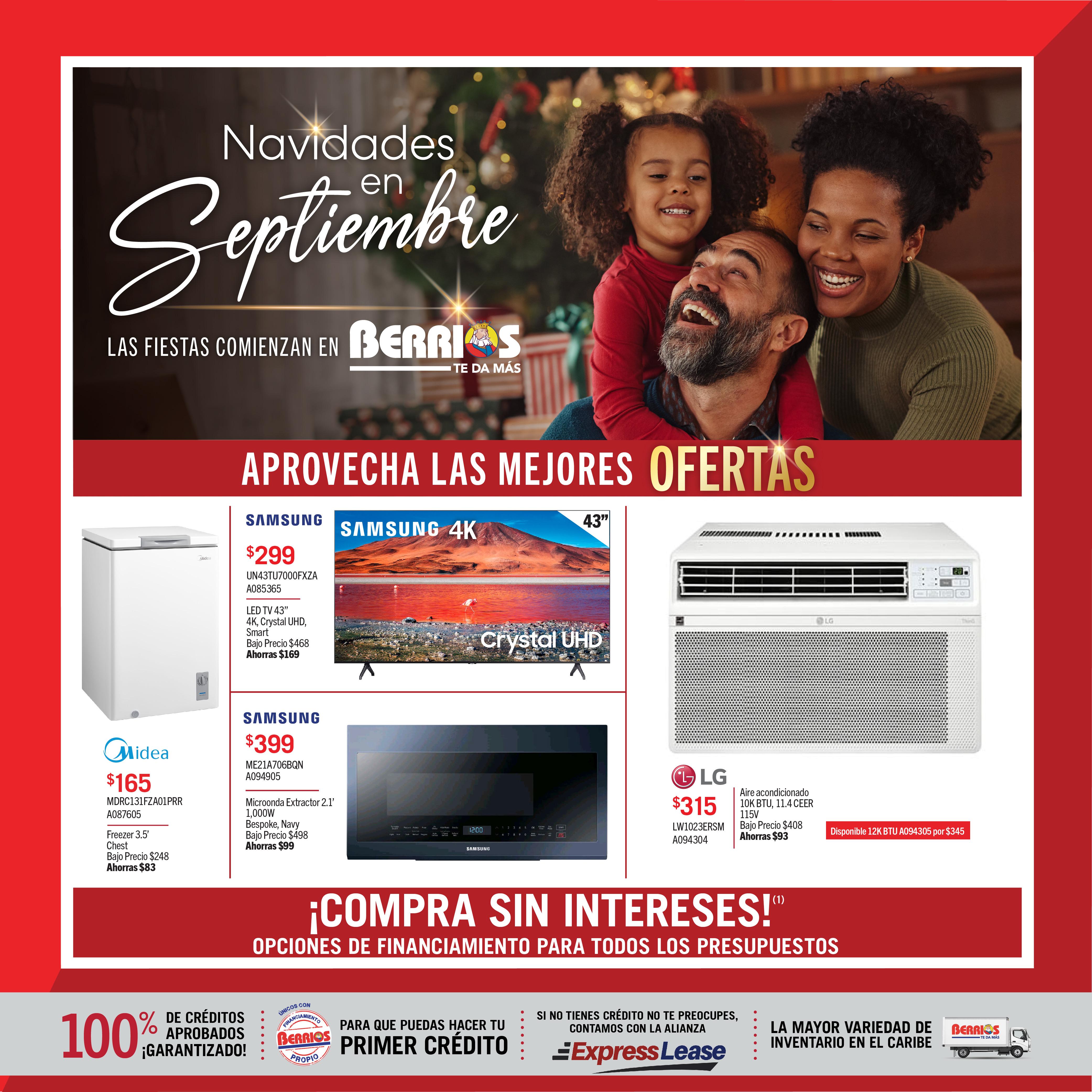 Shopper Digital "Navidades en Septiembre" | Mueblerías Berríos by ...
