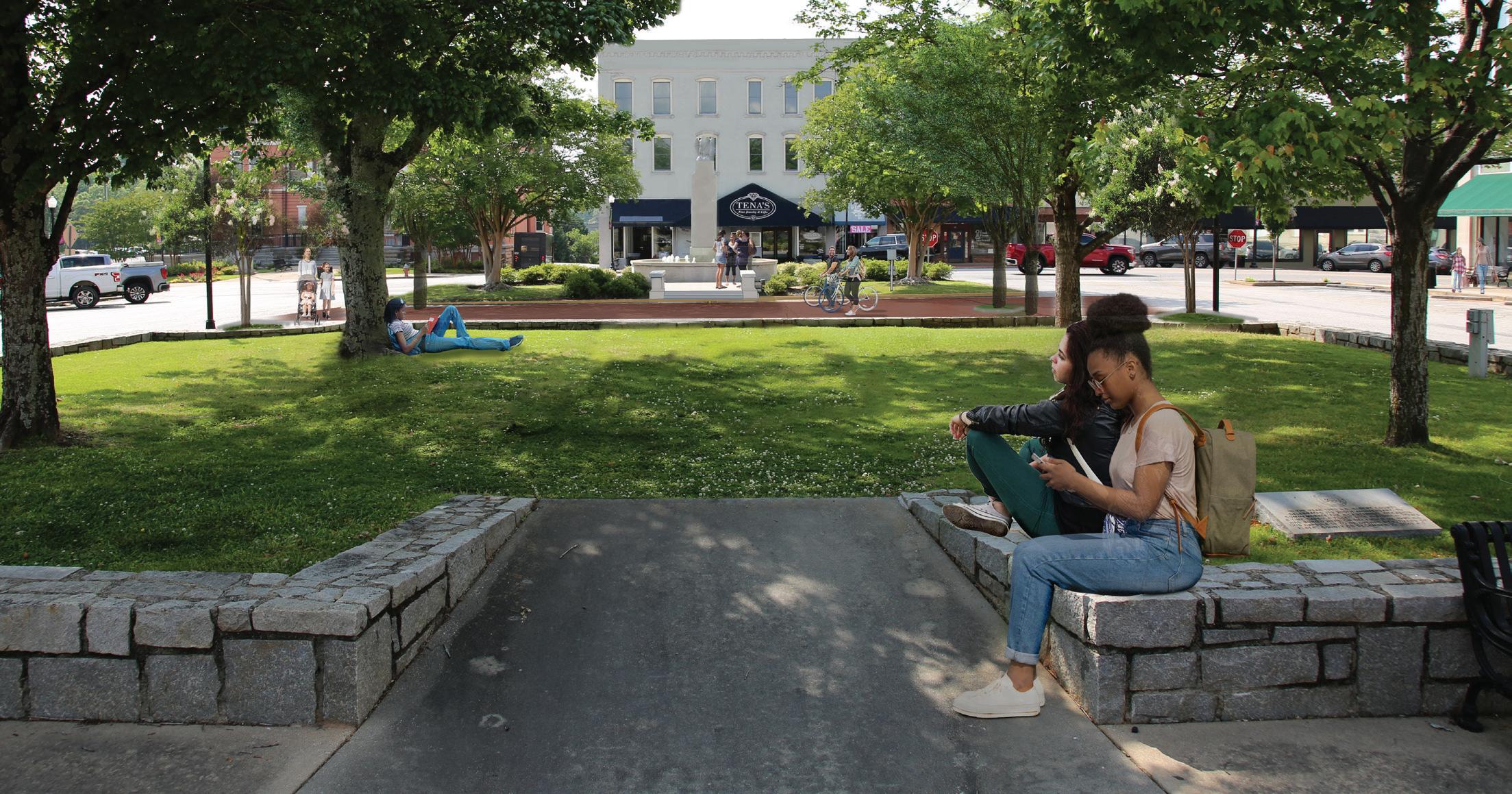 Elberton: Downtown Visioning and Design by Spectrum Studio, Carl Vinson ...