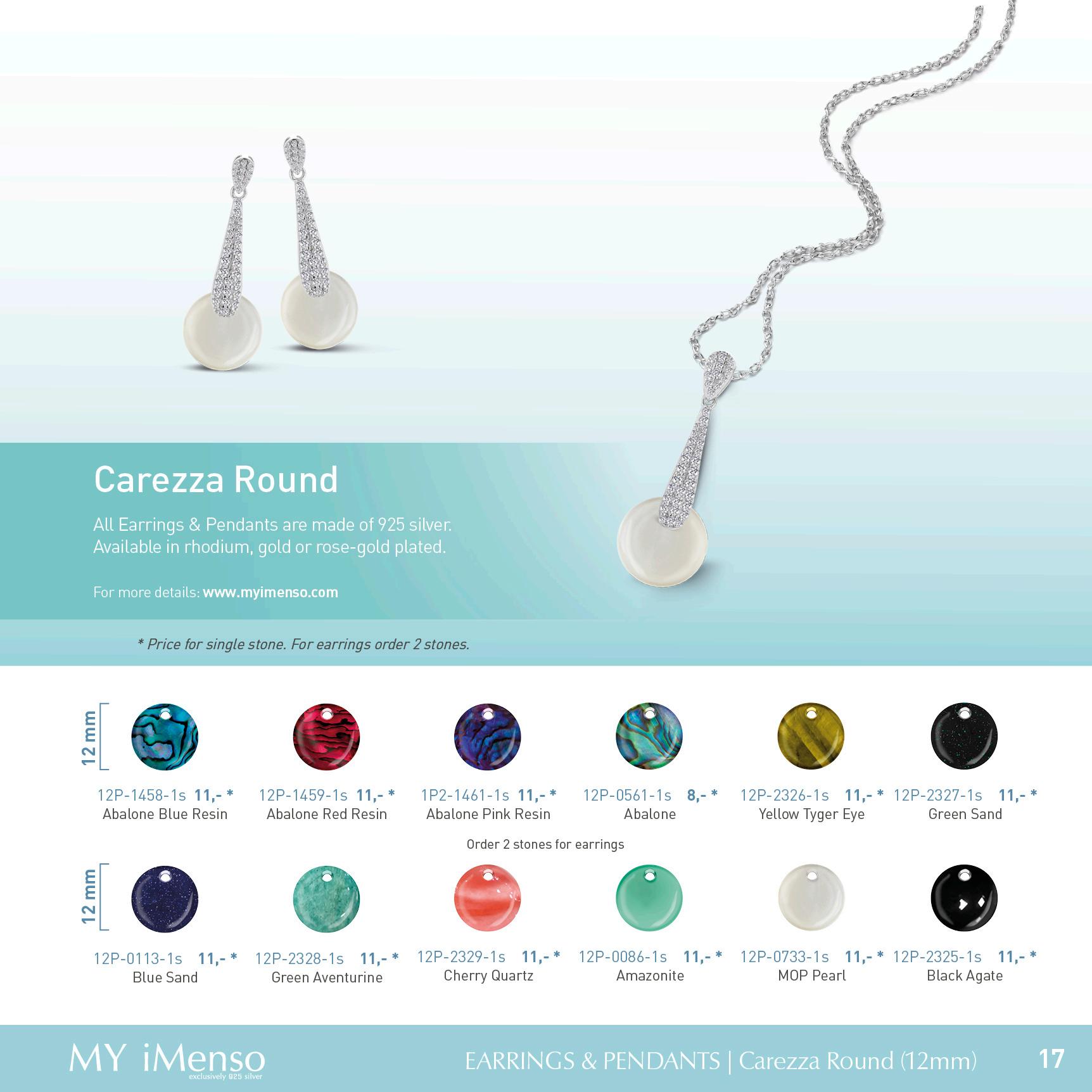 MY iMenso Carezza Flyer (32p) by Bene-Lux Jewels - Issuu