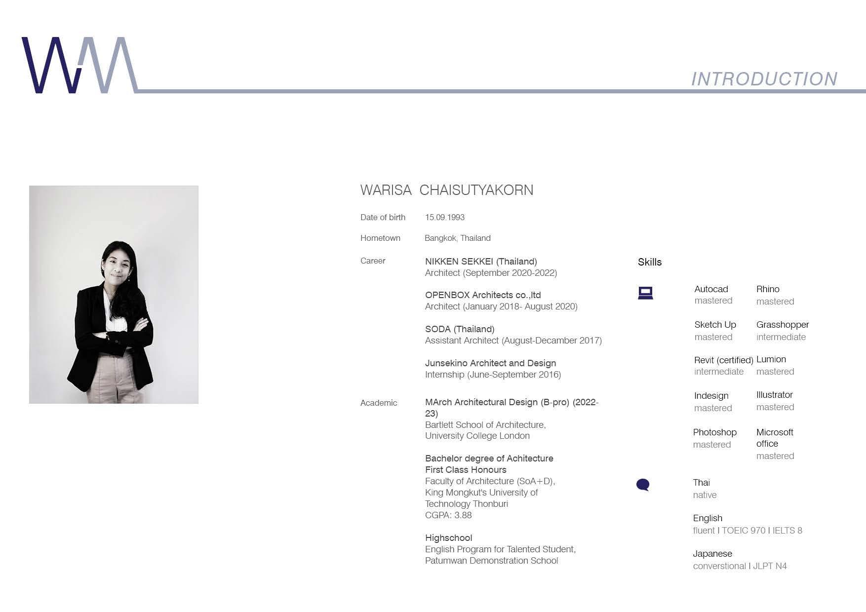 Warisa Chaisutyakorn's portfolio 2023 by warisa.chais - Issuu