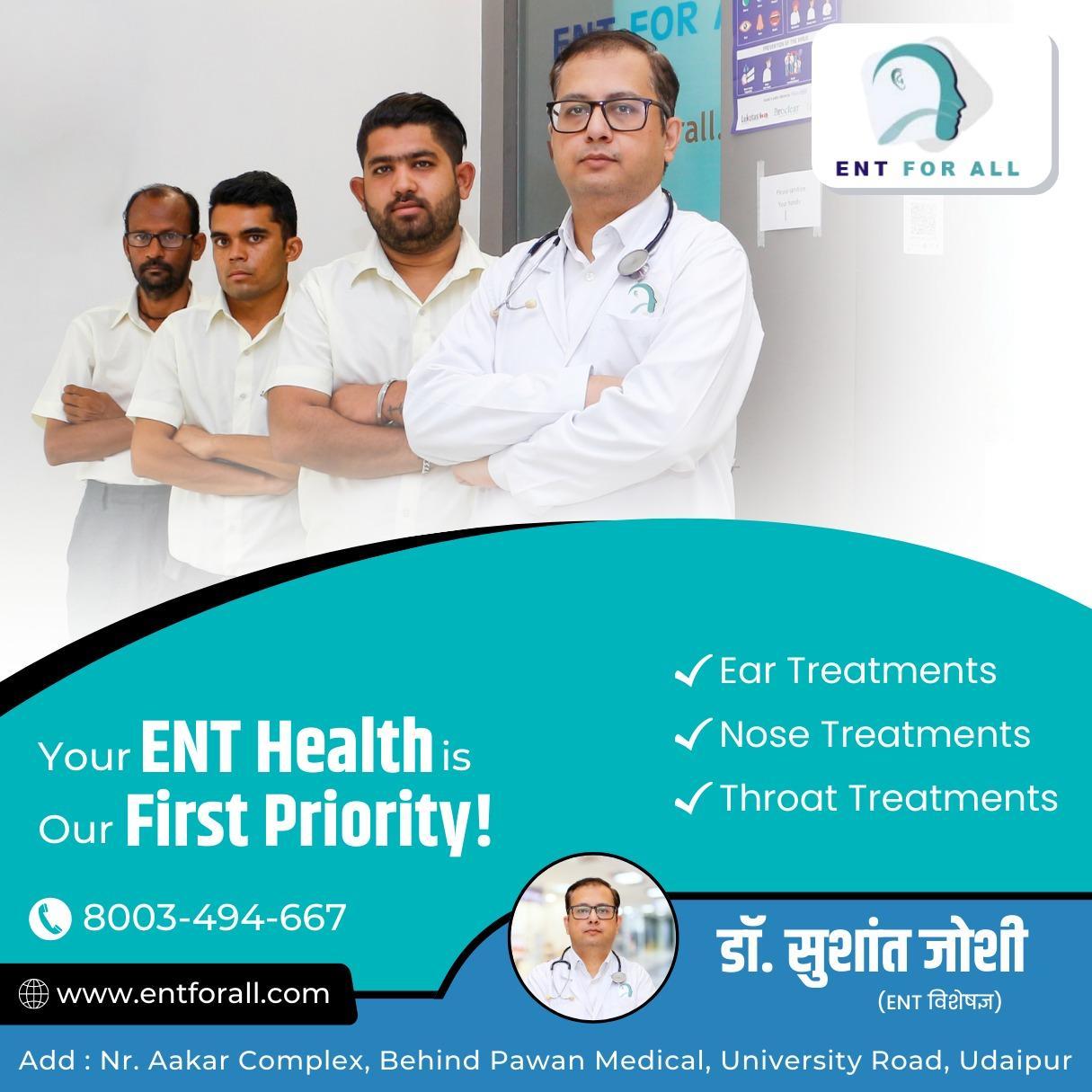 ENT Hospital In Udaipur | ENT for All by entforall - Issuu