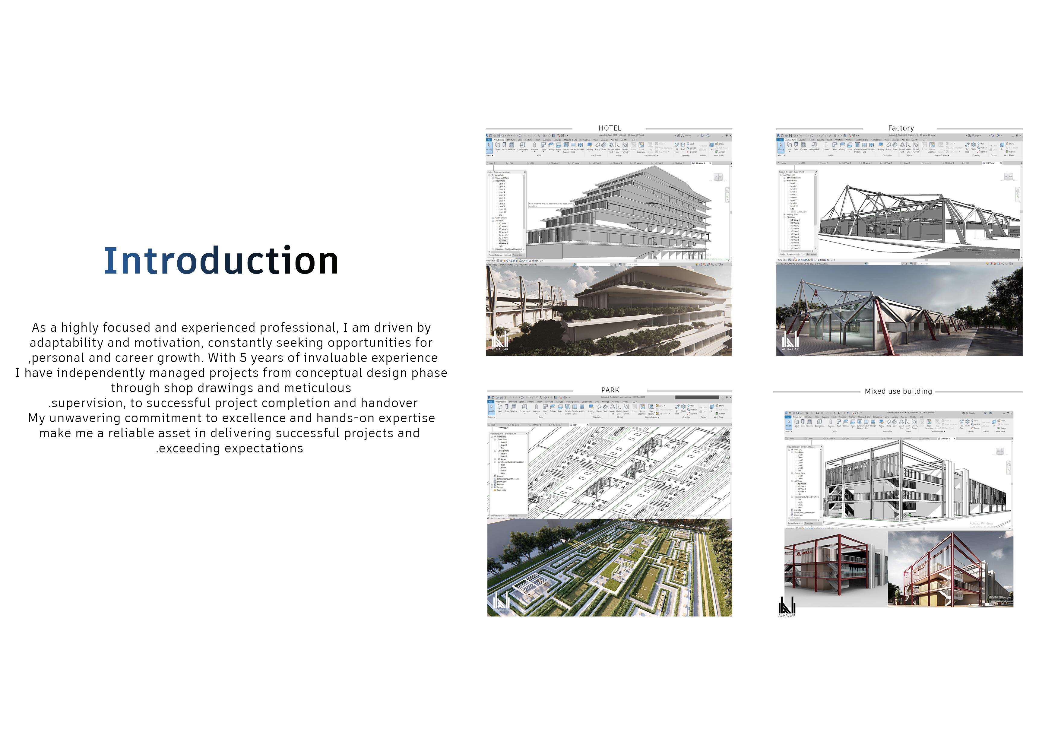 PORTFOLIO-REVIT by osama Al hajjar - Issuu