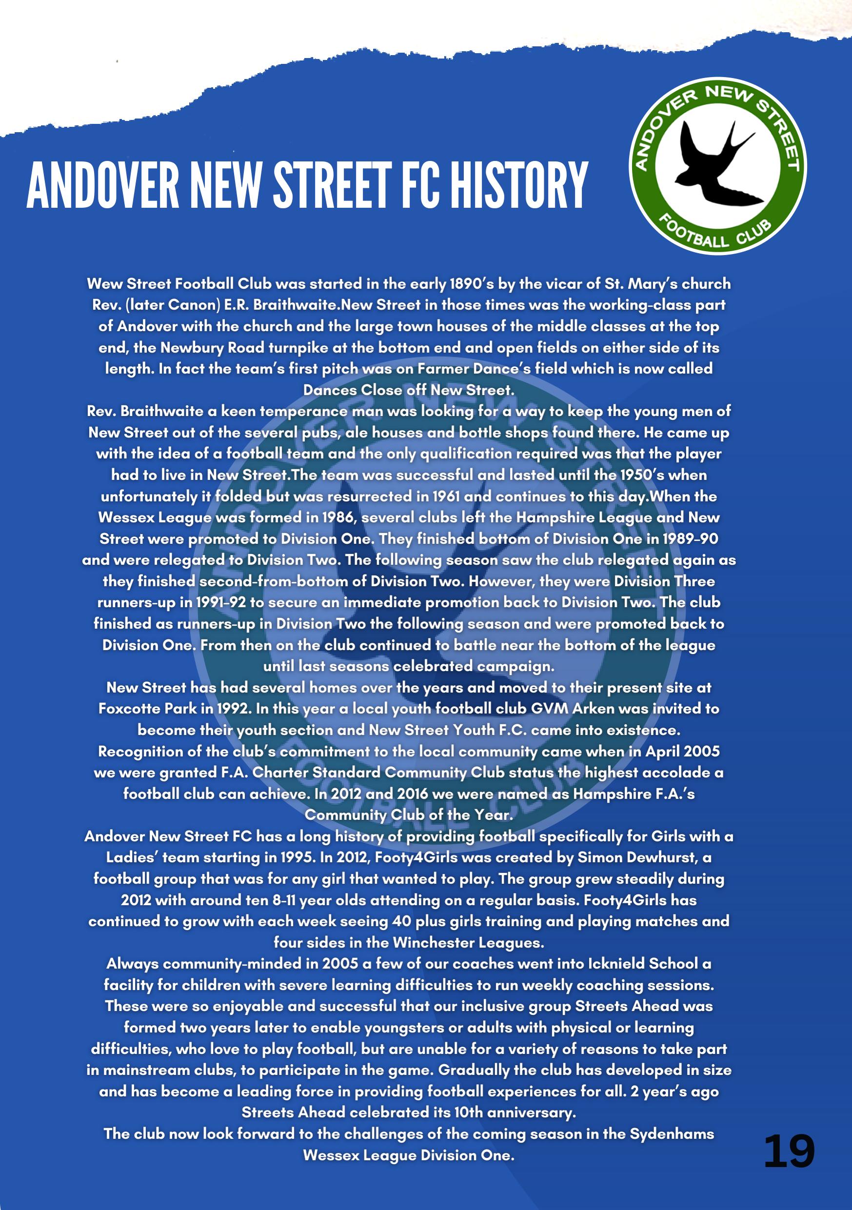 CFC/007 - Christchurch FC v Andover New Street - 26/09/23 by christchurchfcmedia - Issuu