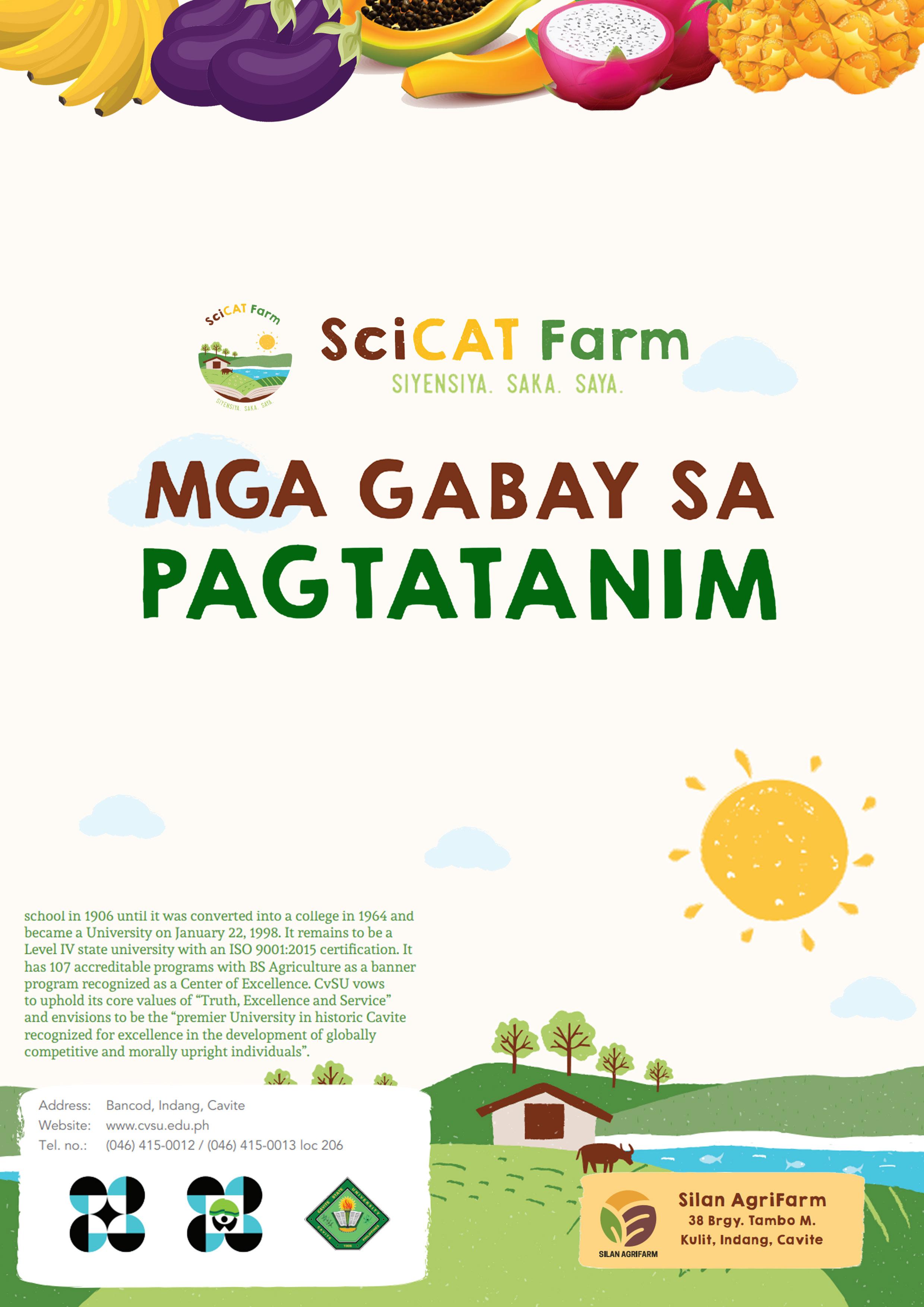 CvSU SciCAT Gabay sa Pagtatanim by Rhuzel Leinster Dean Julian - Issuu