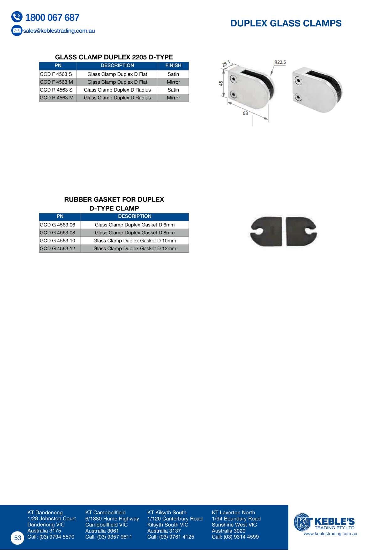 Handrail Catalogue 2023 by keblestrading.com.au - Issuu