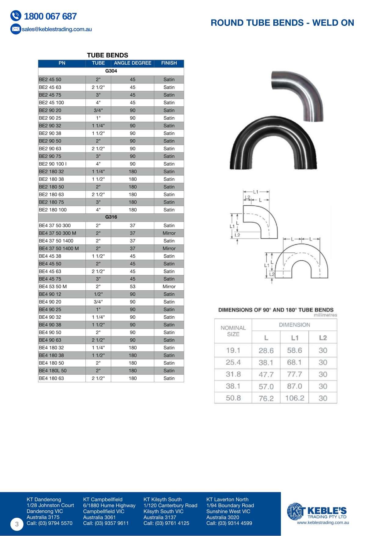 Handrail Catalogue 2023 by keblestrading.com.au - Issuu
