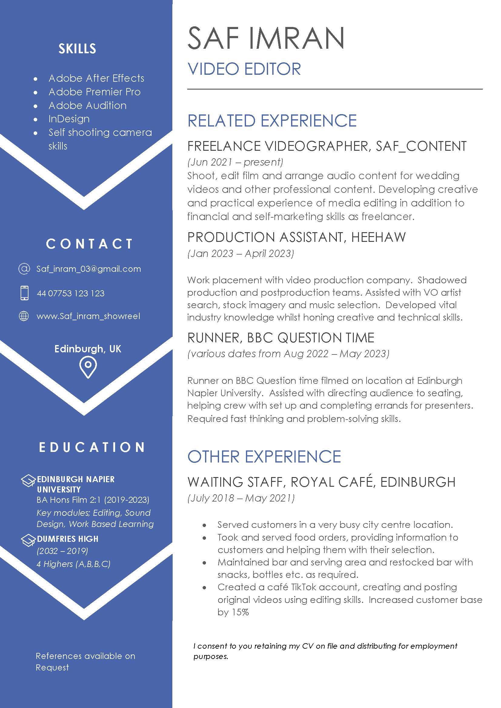 CV Guide by studentfutures - Issuu