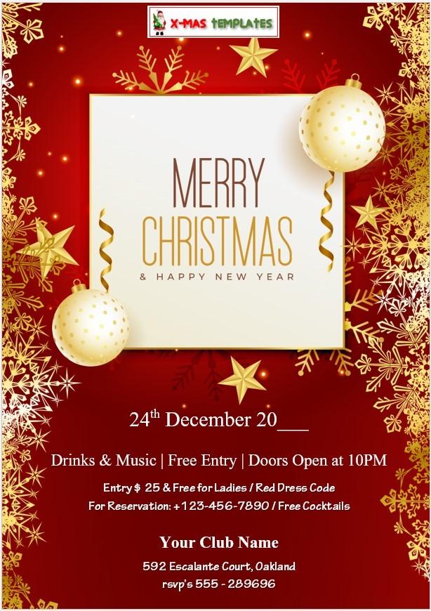 Editable Christmas Flyer Templates by Daniel Brady - Issuu