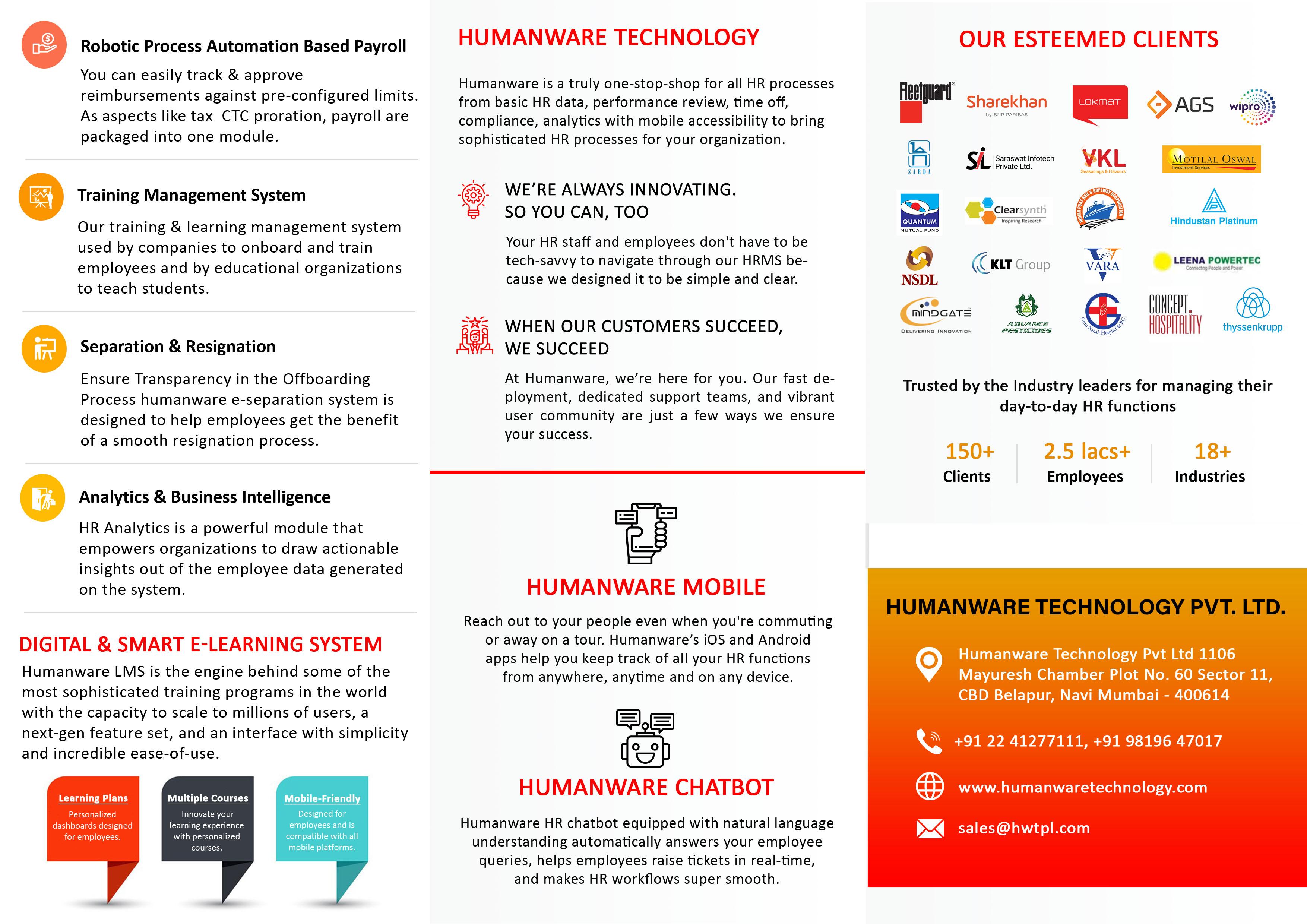 HRMS Software Company - Humanware HR Software by Humanware HRMS - Top HRMS Company - Issuu
