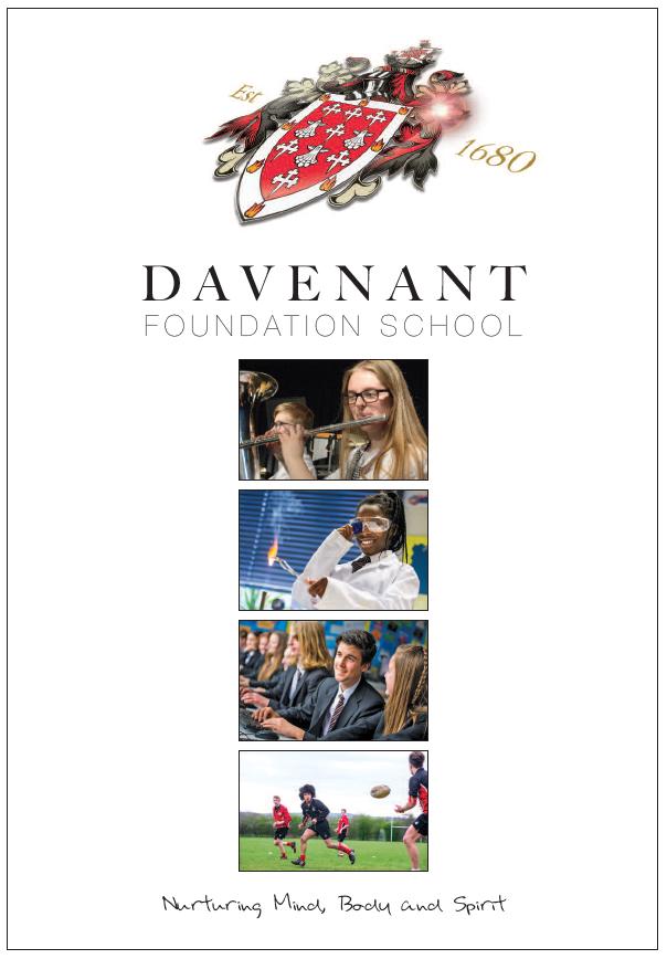 Davenant Foundation School Prospectus 2023 to 2024 by Davenant ...