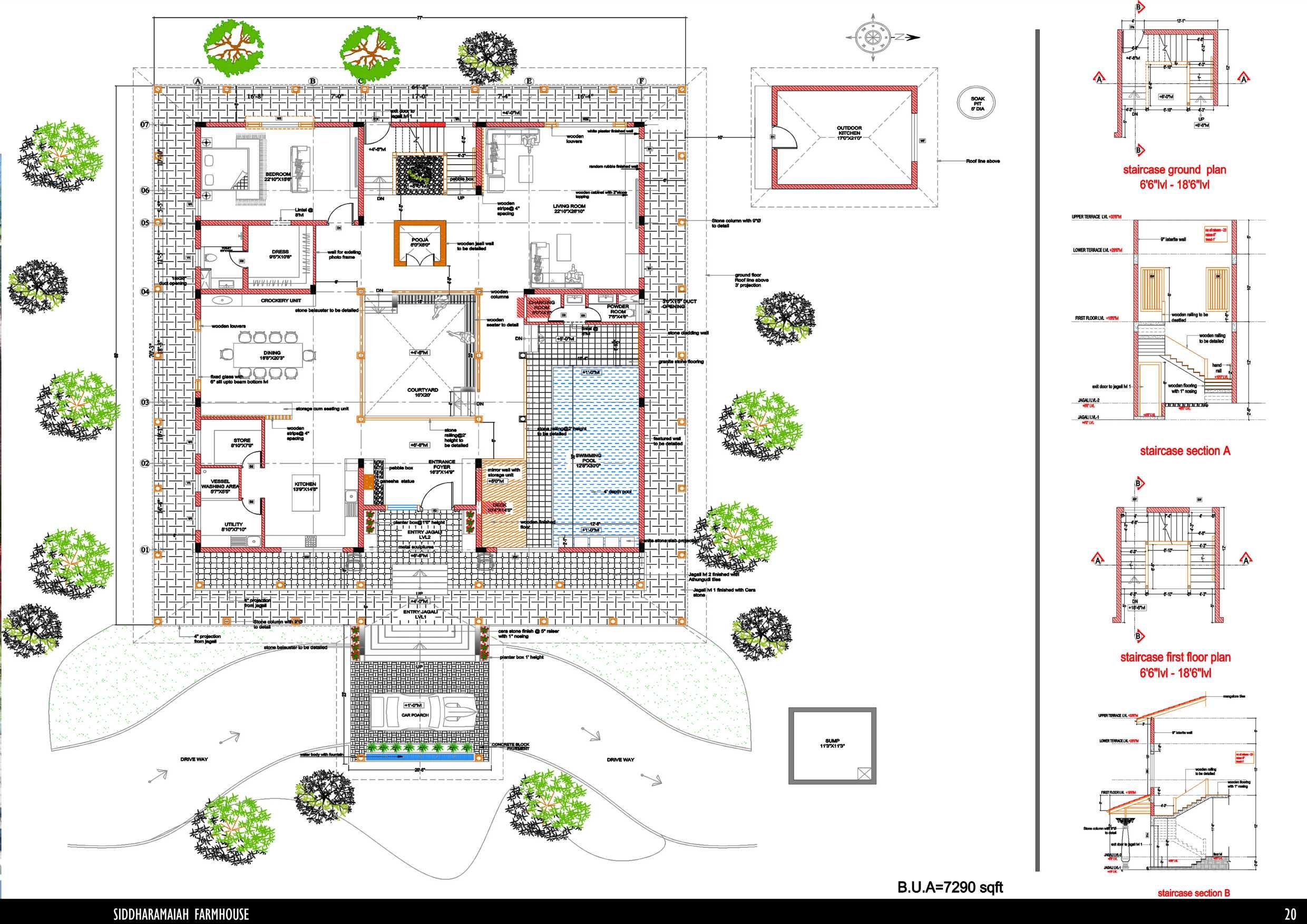 ARCHITECTURAL PORTFOLIO by Thejesh theju - Issuu