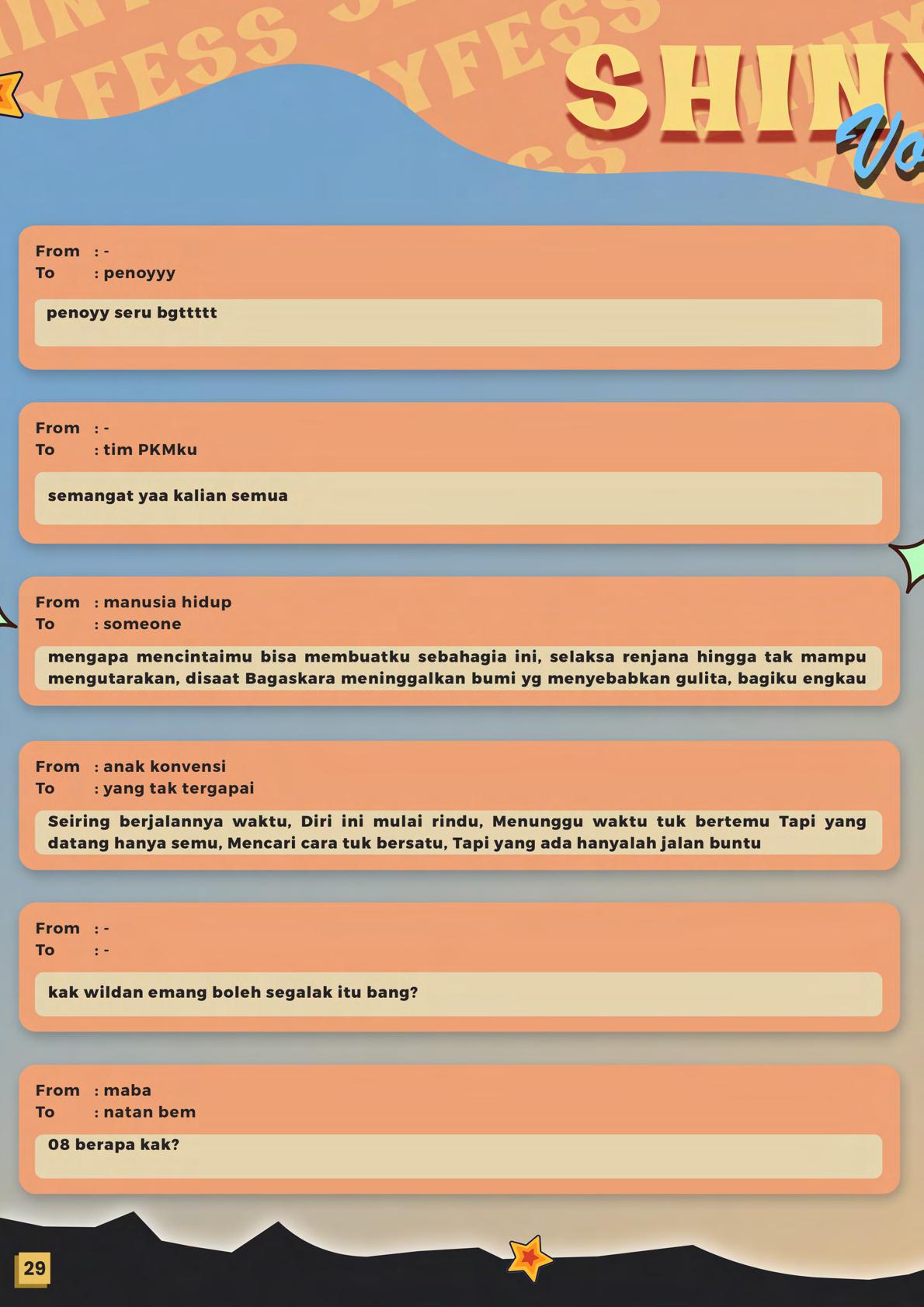 E-ZINE SHINE VOL 7 by KMI BEM FH UNDIP 2023 - Issuu