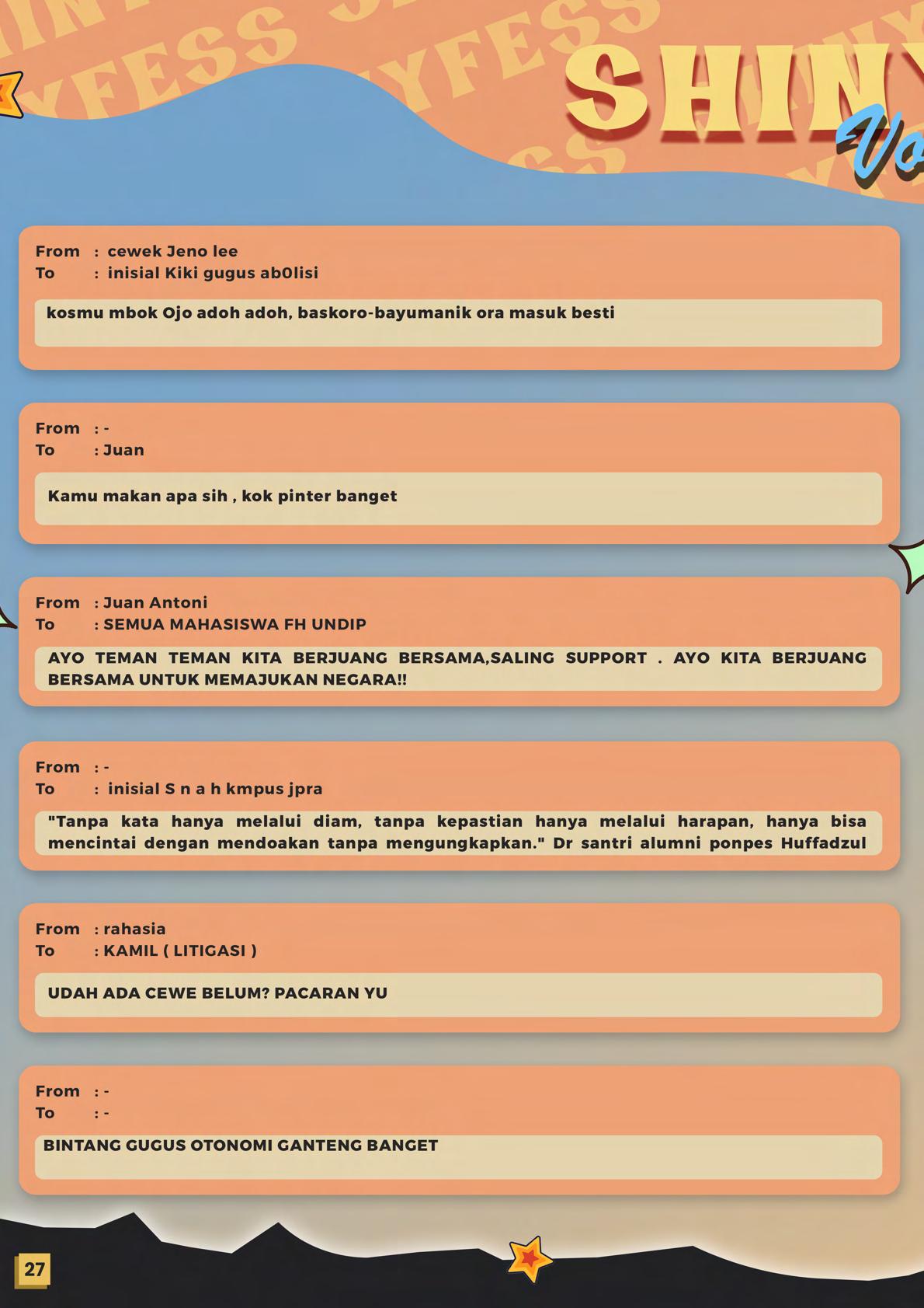 E-ZINE SHINE VOL 7 by KMI BEM FH UNDIP 2023 - Issuu