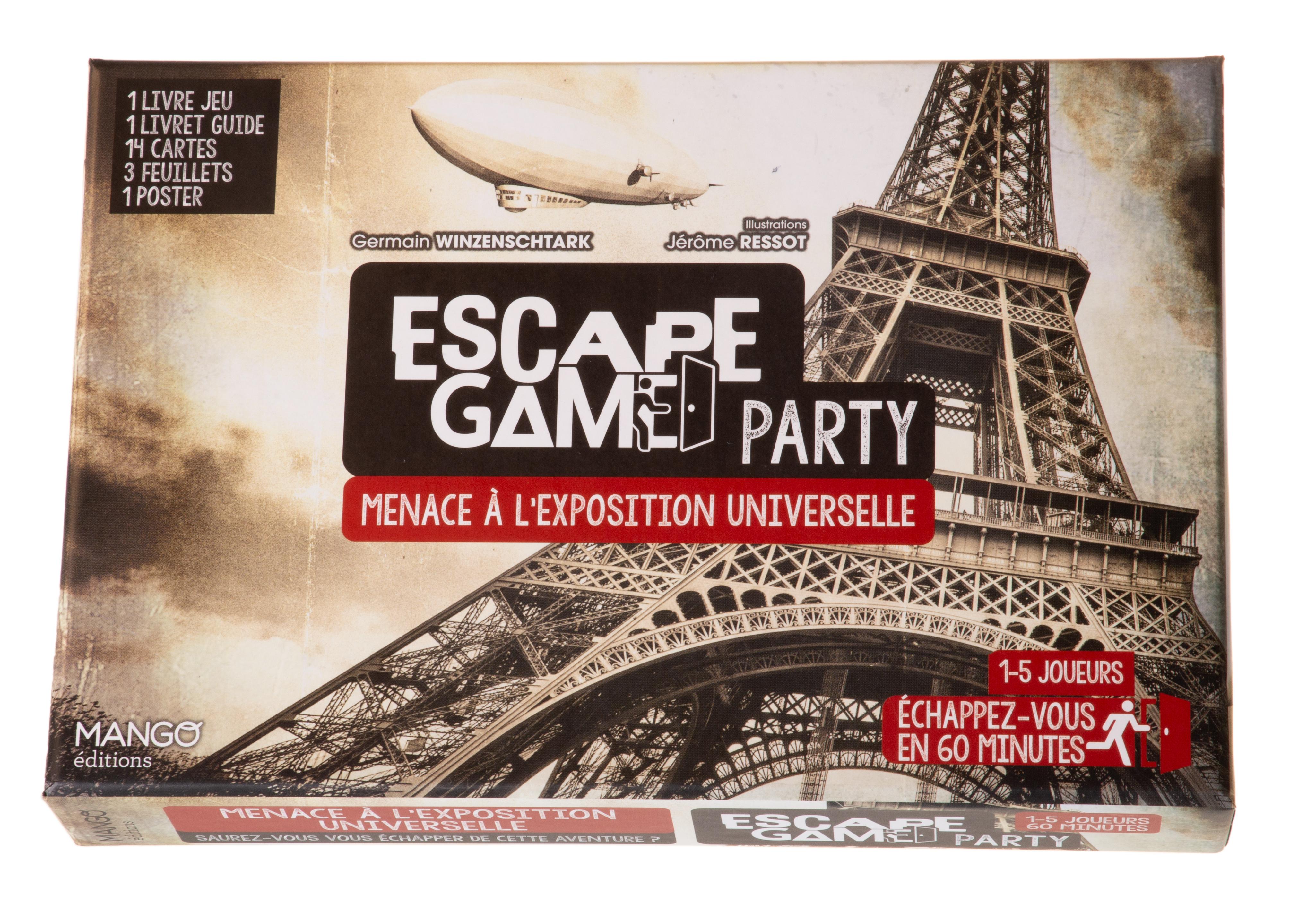 Escape Game party - Menace à l'Exposition universelle by Fleurus Editions - Issuu