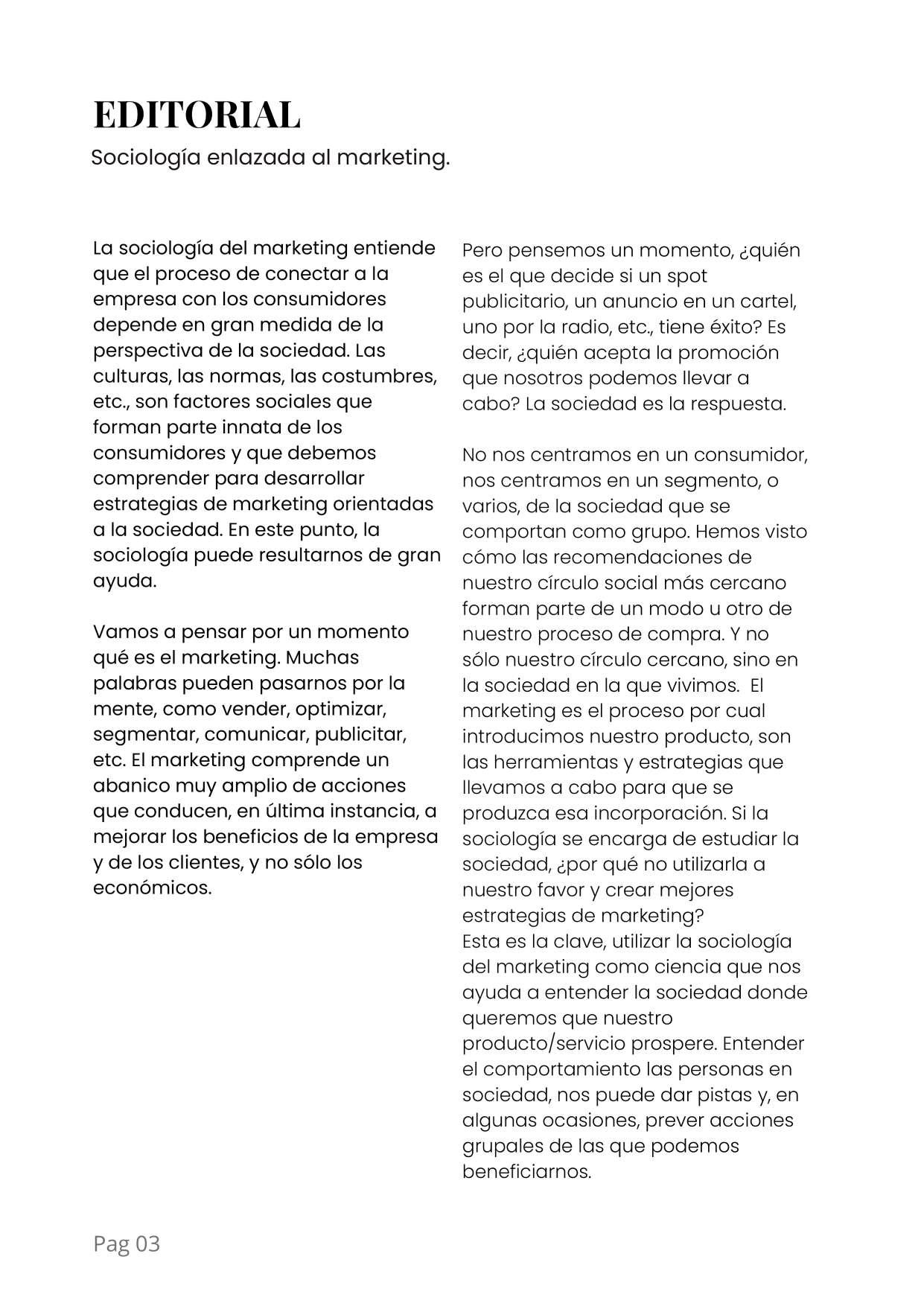 SOCIOMARKETING REVISTA 2 PAOLA OLIVEROS by Paola Oliveros - Issuu