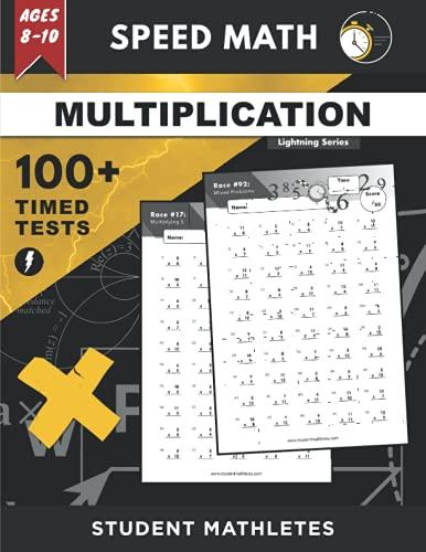 DOWNLOAD Speed Math - 100 MULTIPLICATION Timed Tests Fundamental ...