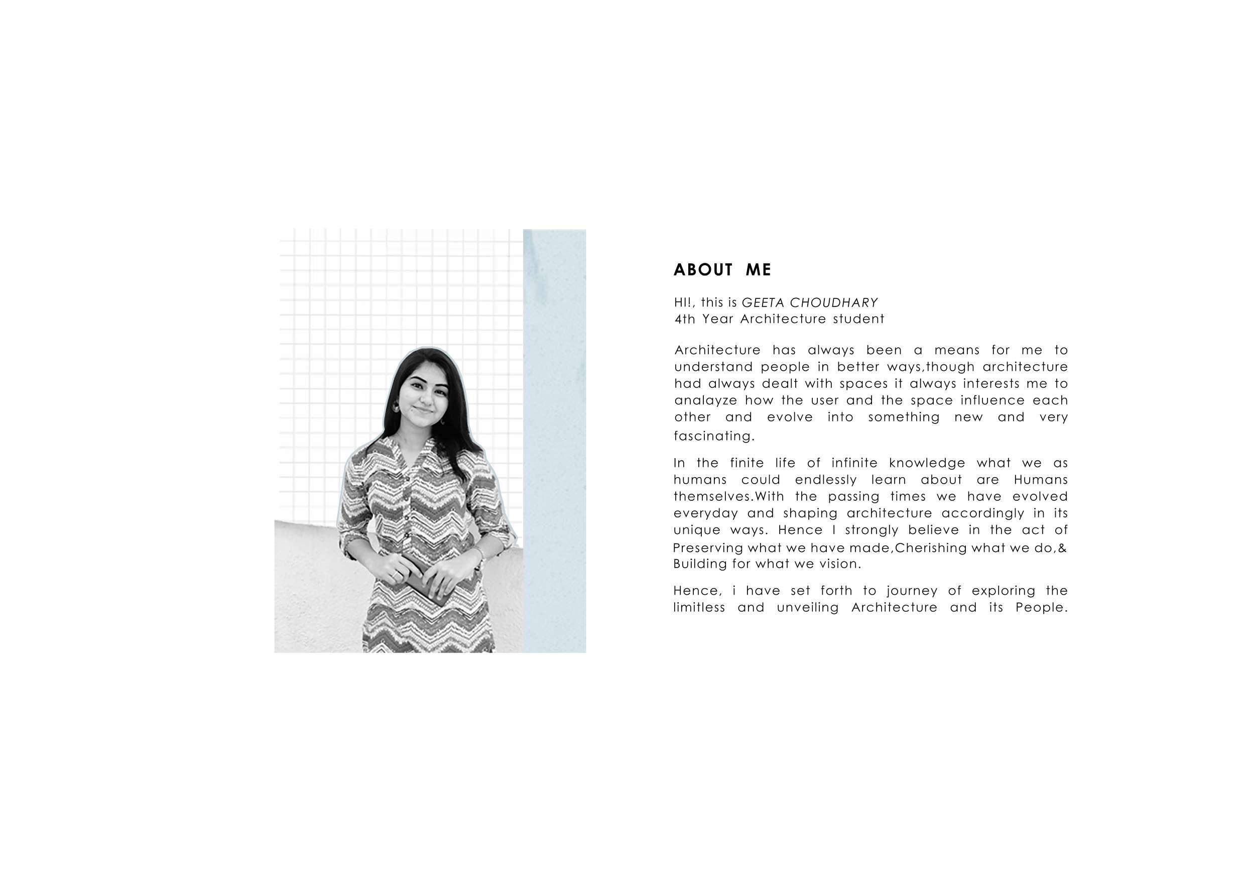 Geeta Choudhary Undergraduate Architecture Portfolio By Geetachoudhary29 Issuu
