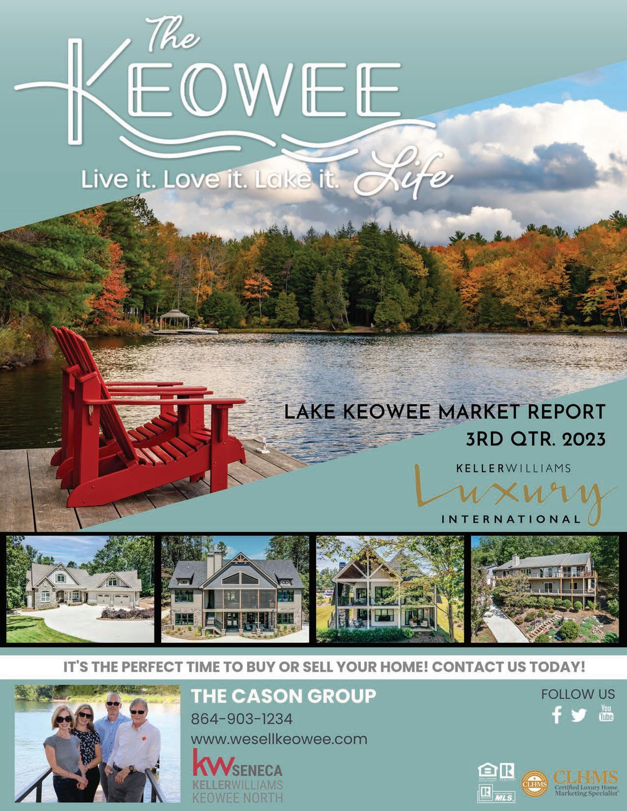 The Keowee Life Market Report by The Cason Group Keller Williams by ...