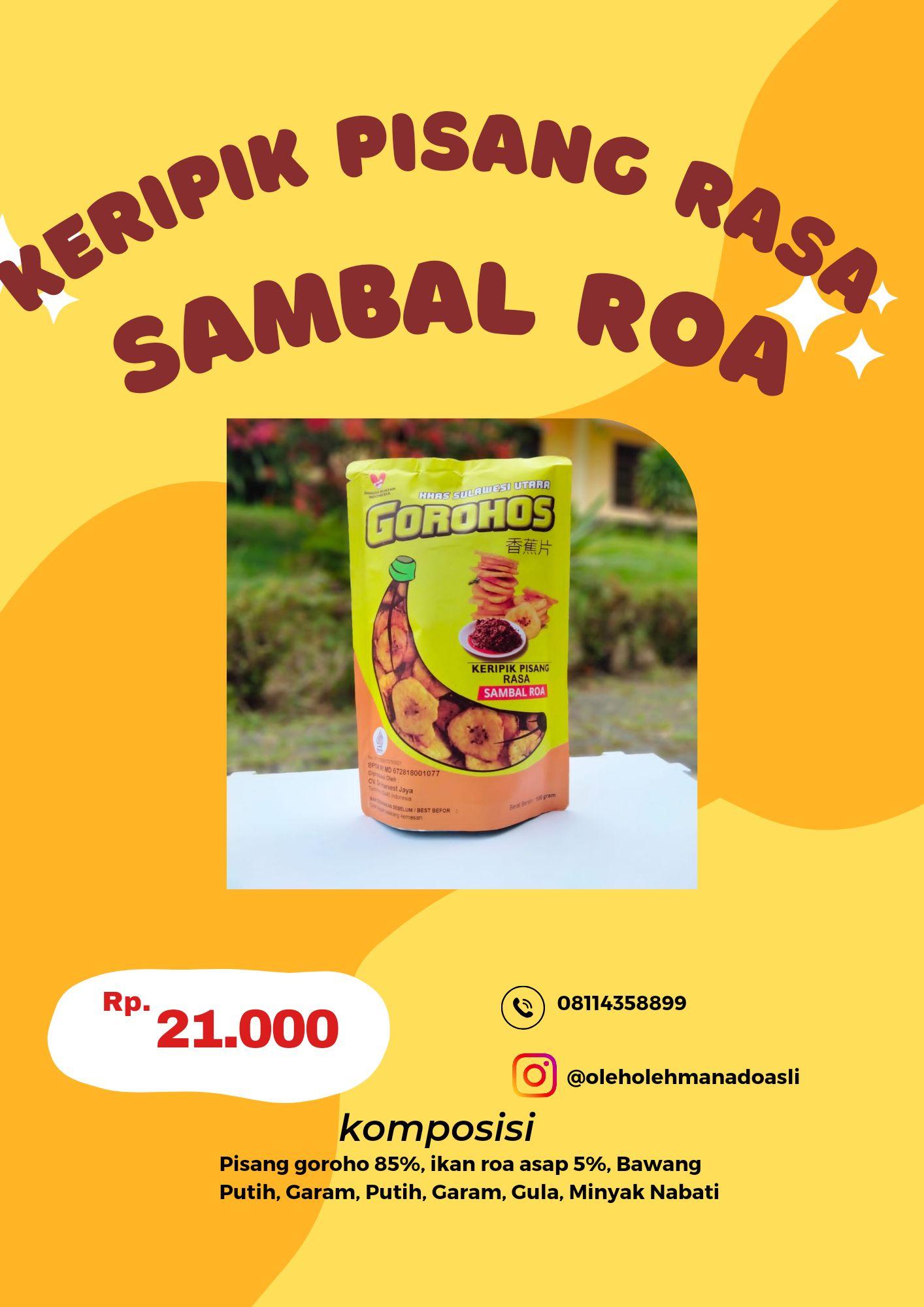 produsen keripik pisang rasa sambal roa by sambalcakalangtomohon - Issuu