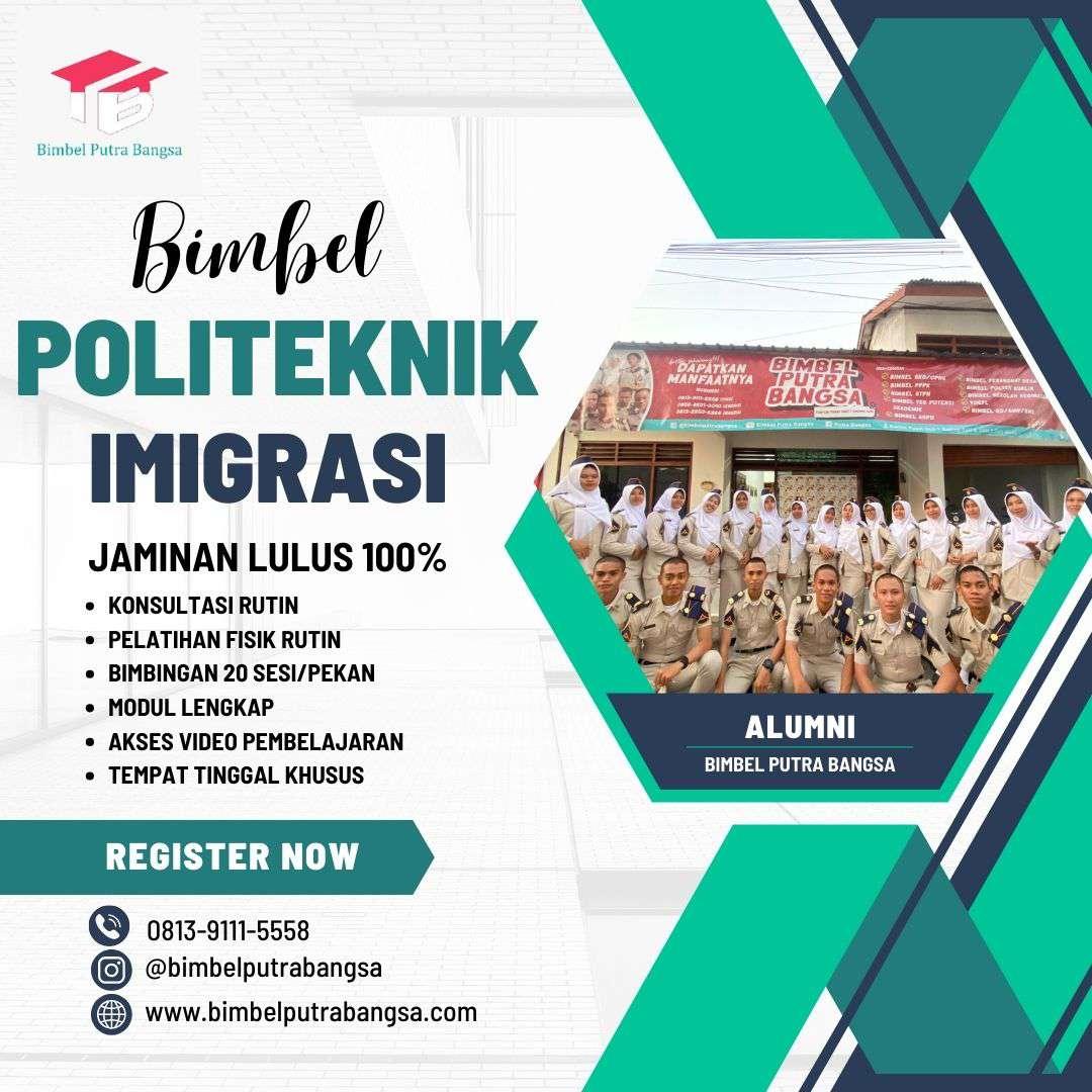 0812-2230-621 Tempat Kursus Masuk Politeknik Imigrasi/Poltekim 2024 ...