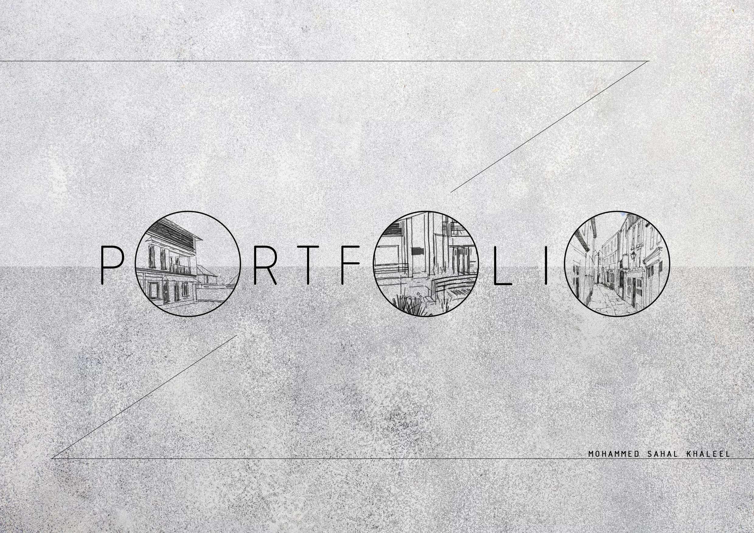 Sahal Khaleel UG Portfolio by sahalkhaleel - Issuu