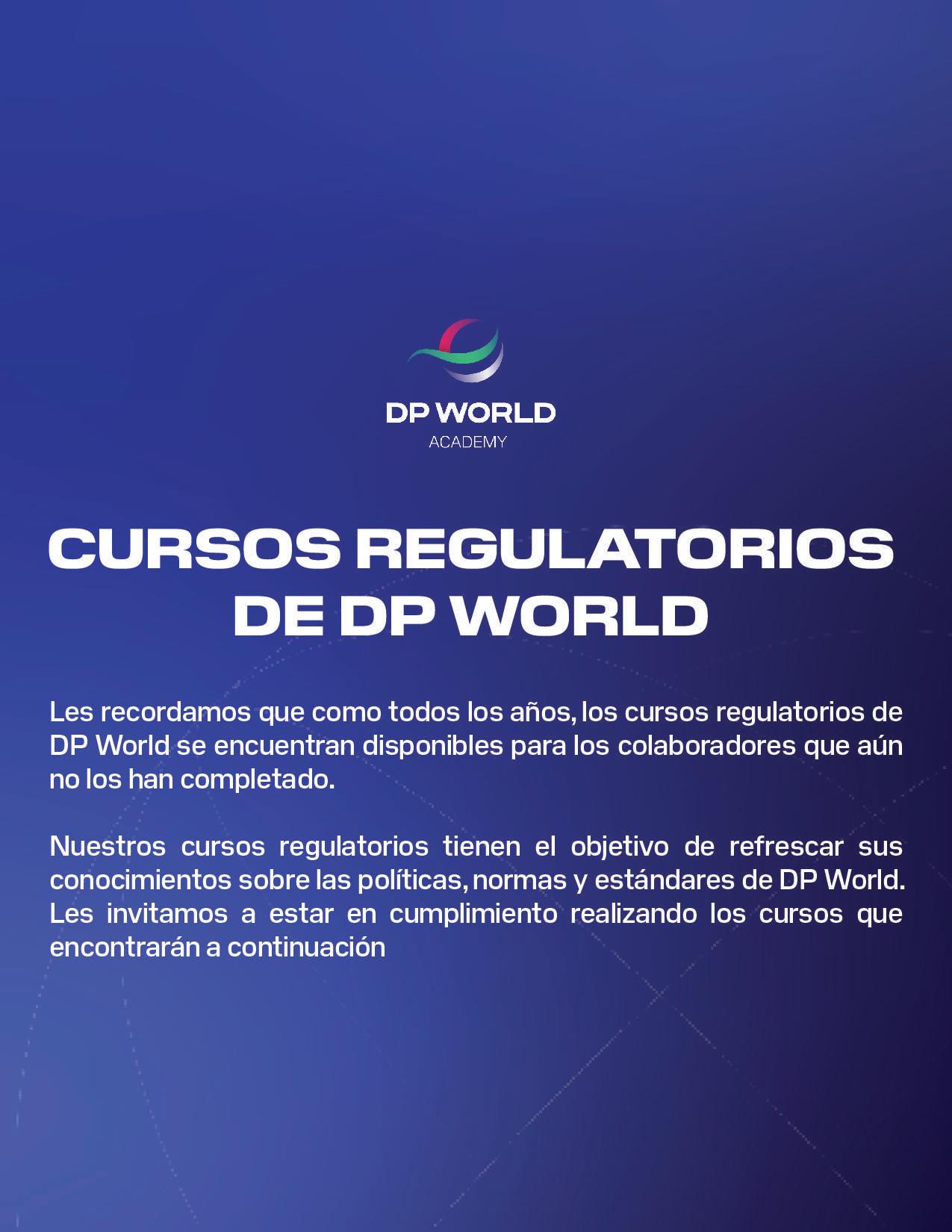 Catalogo de cursos mandatorios en DP WORLD by naidi guerrero - Issuu