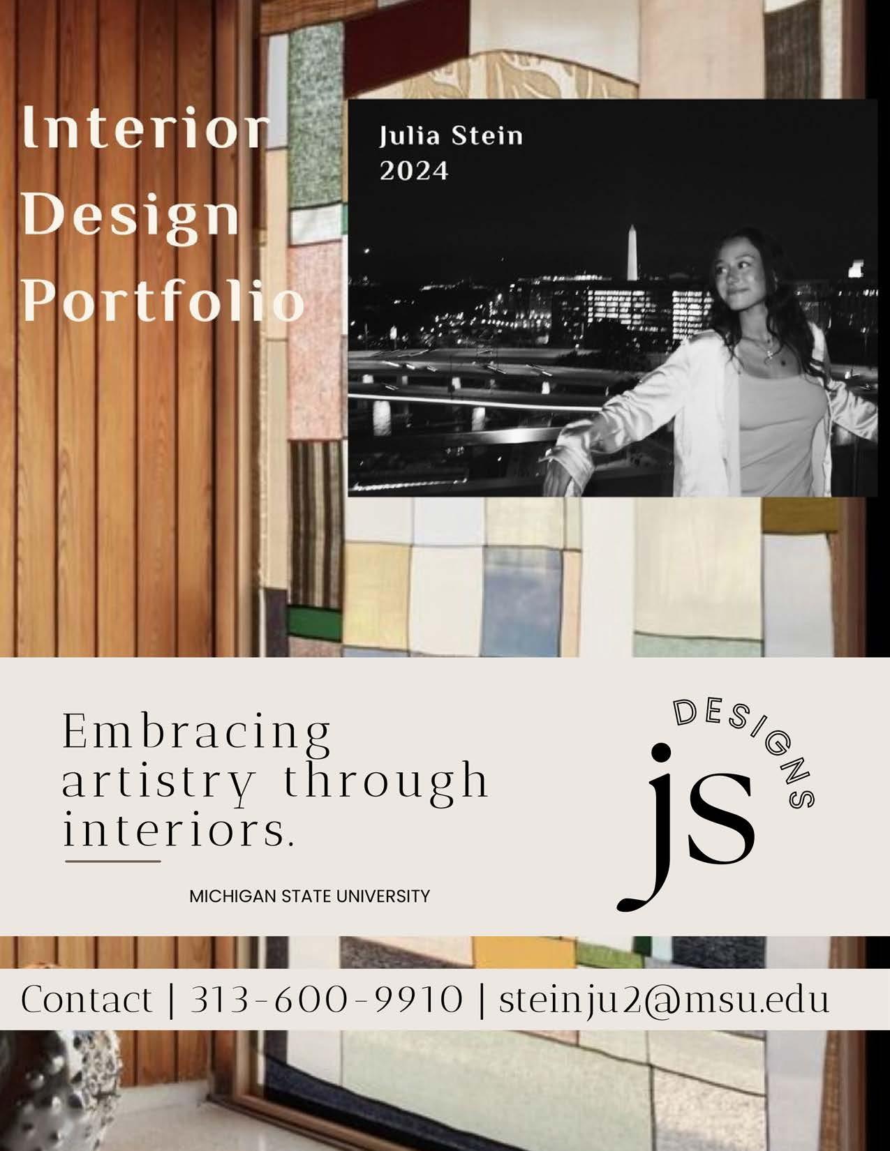 Julia Stein Interior Design Portfolio by steinju2 - Issuu