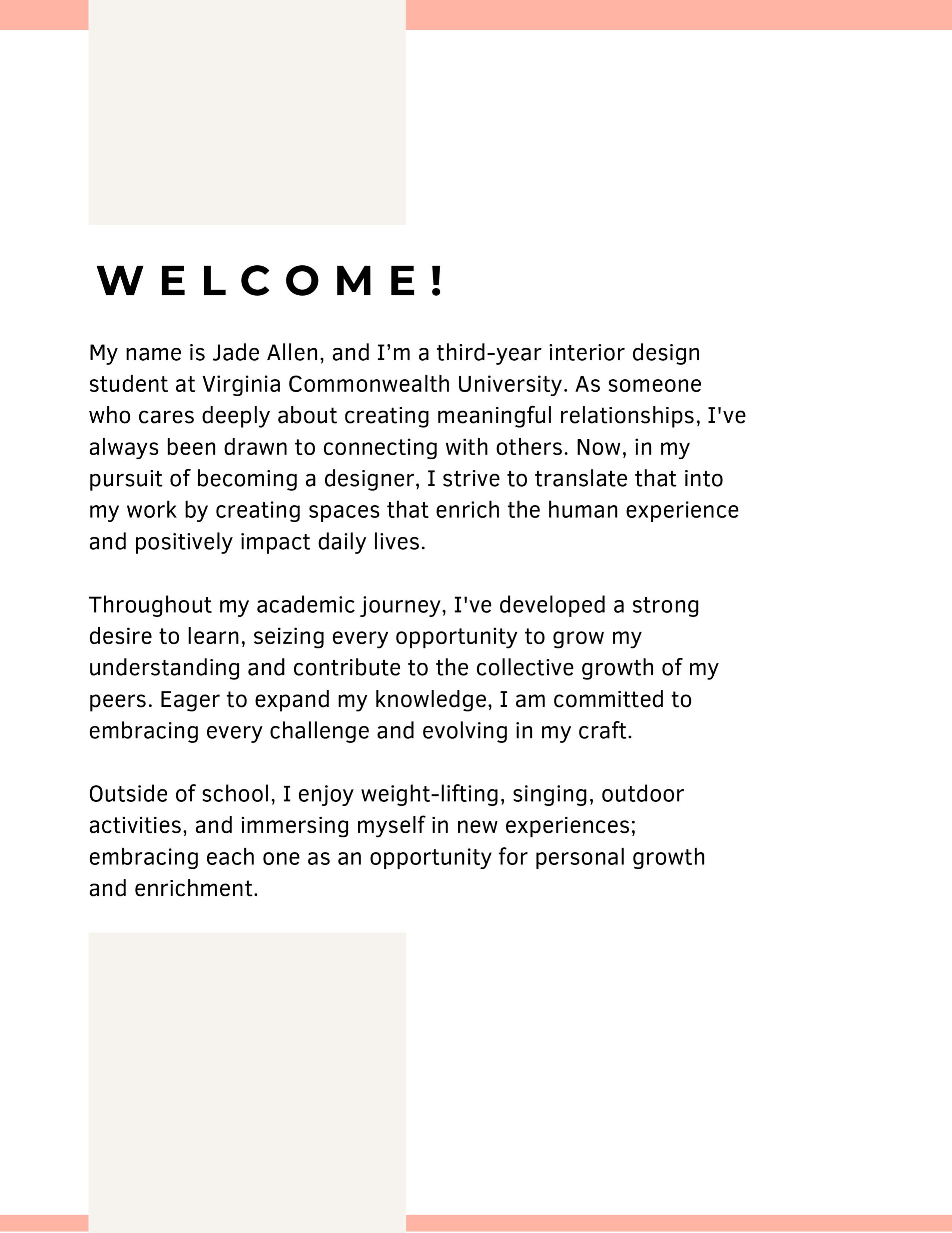 Jade Allen | VCU Interior Design Portfolio by Jade Allen - Issuu