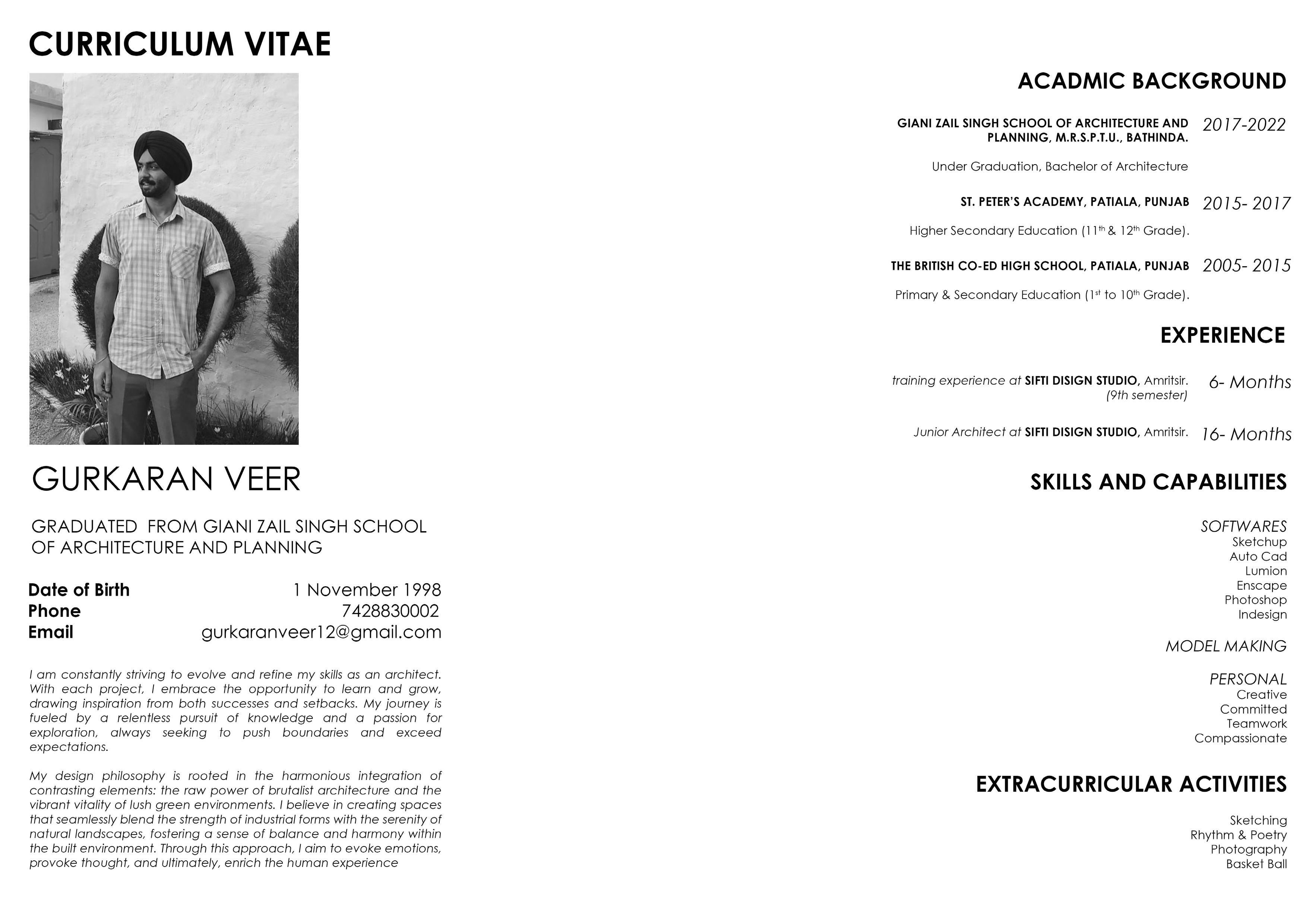 Architecture Portfolio Gurkaran Veer , Selected Works by gurkaranveer singh - Issuu