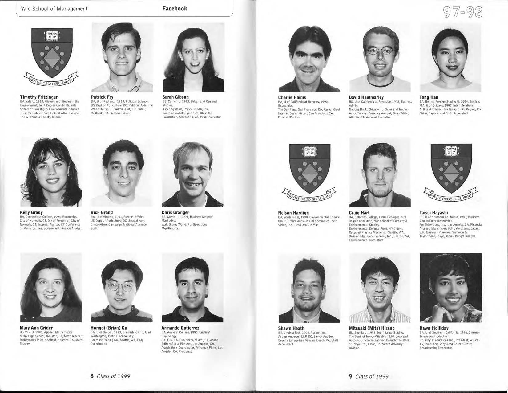 SOM Class of 1999 Facebook (25th Reunion Edition) by SOM1999 - Issuu