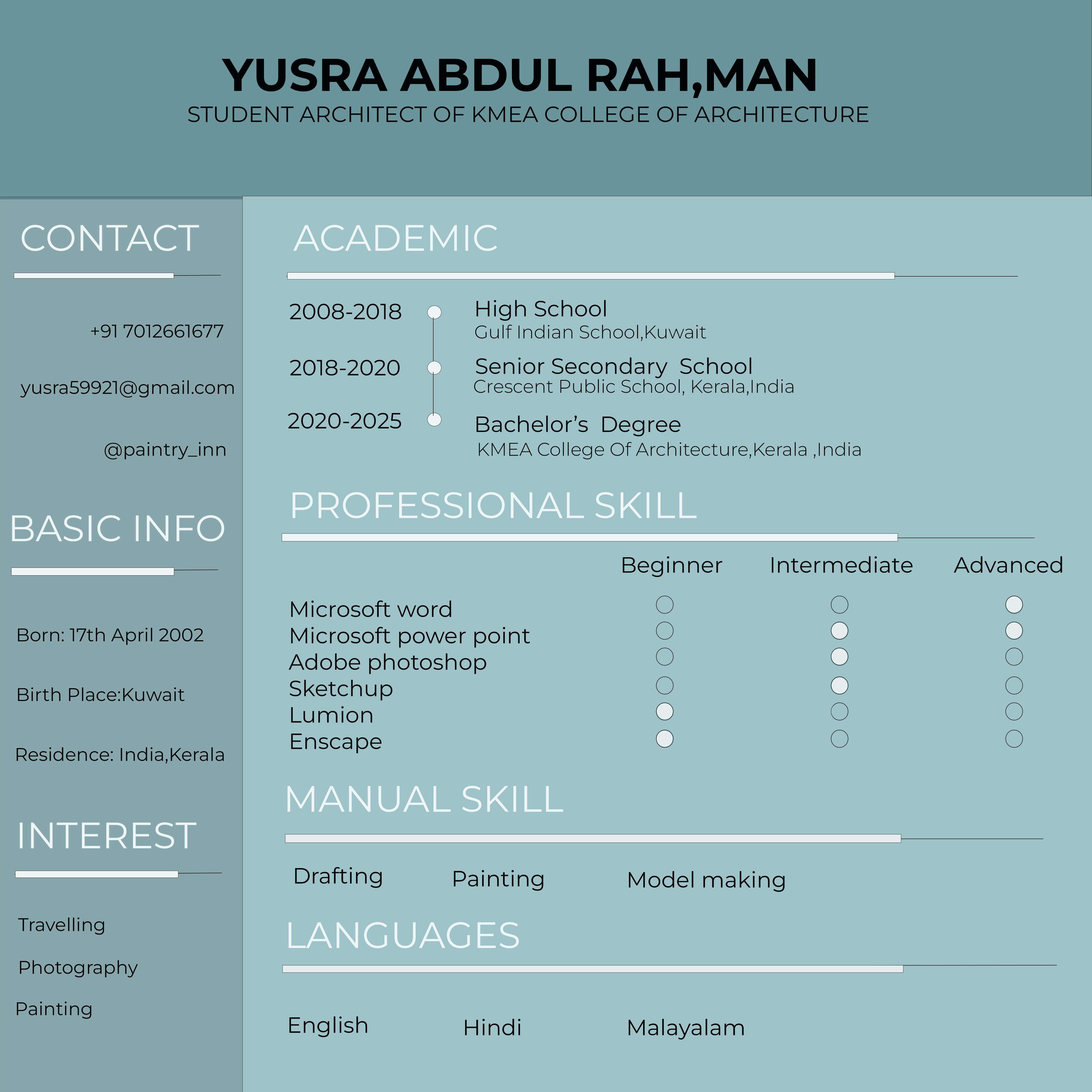 ARCHITECTURE PORTFOLIO 2024 by YUSRA ABDULRAHMAN - Issuu